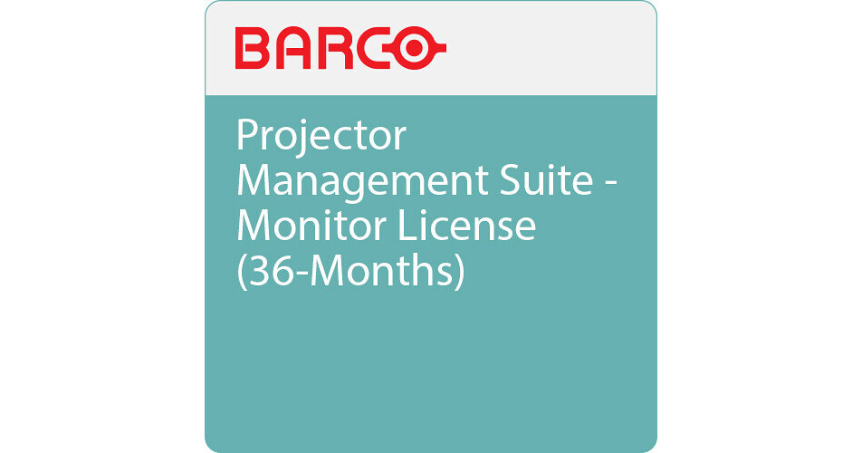 Barco Insights Management Suite - Monitor License R9804133LIC