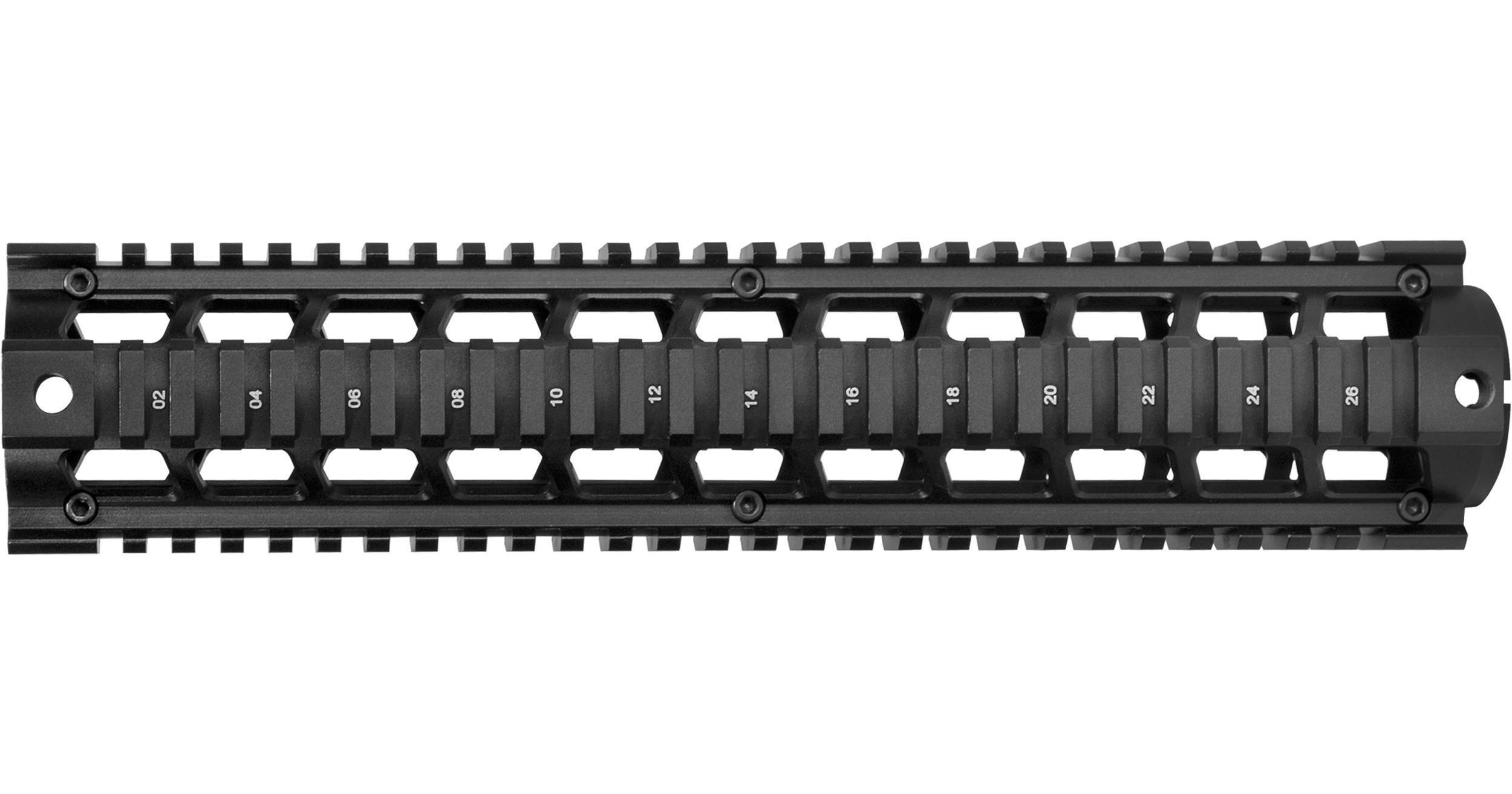 Barska 12" AR Picatinny Quad Rail (Matte Black) AW11772 B&H