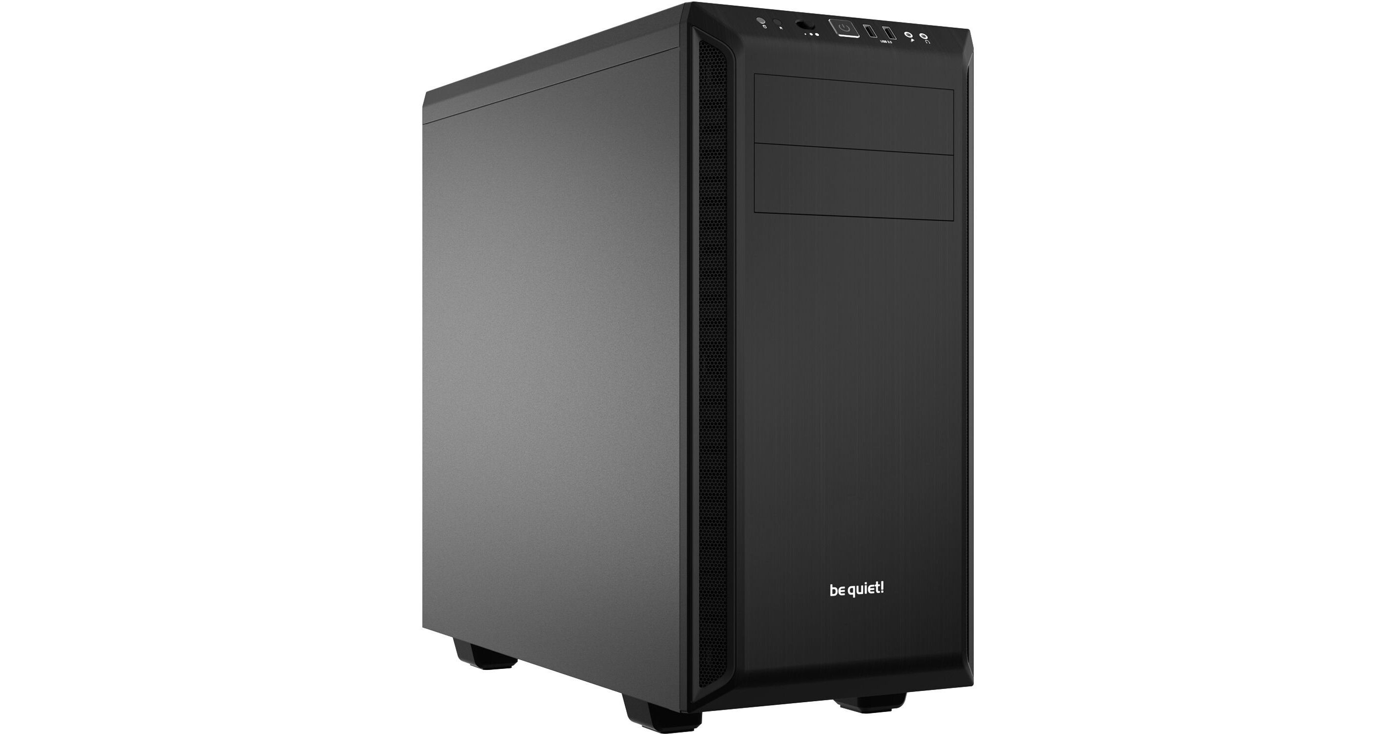 be quiet! Pure Base 600 Mid-Tower Case ( Black) BG021 B&H Photo