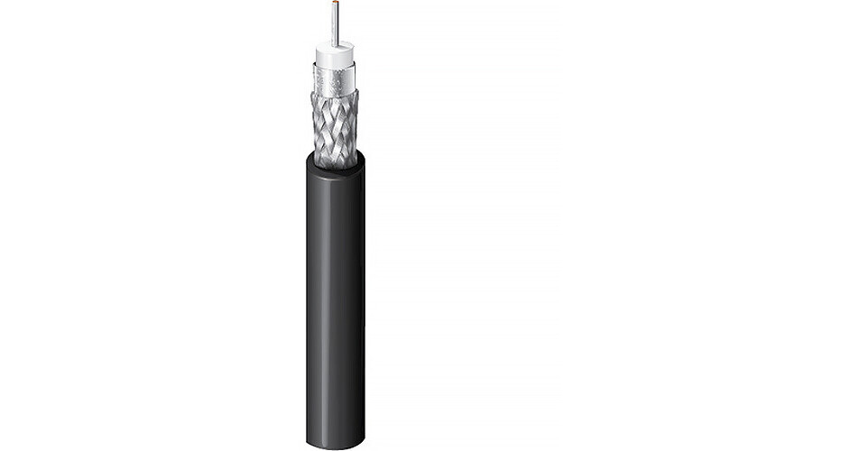 Belden 4505P RG-59 UHD 4K Precision 75-Ohm 20 AWG 4505P-1000-BK