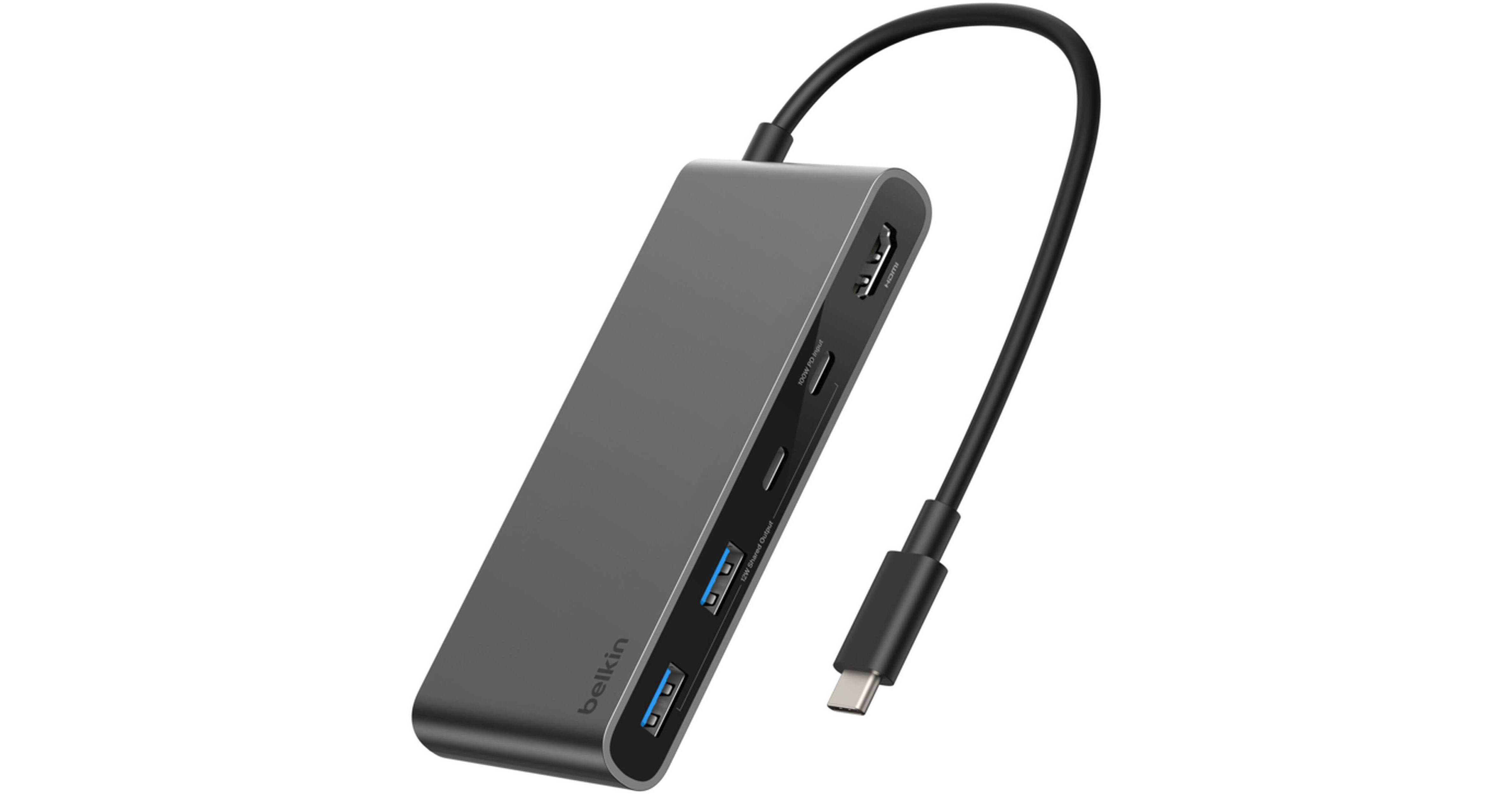 Belkin Connect 7-Port USB-C Hub AVC023FQSGY B&H Photo Video