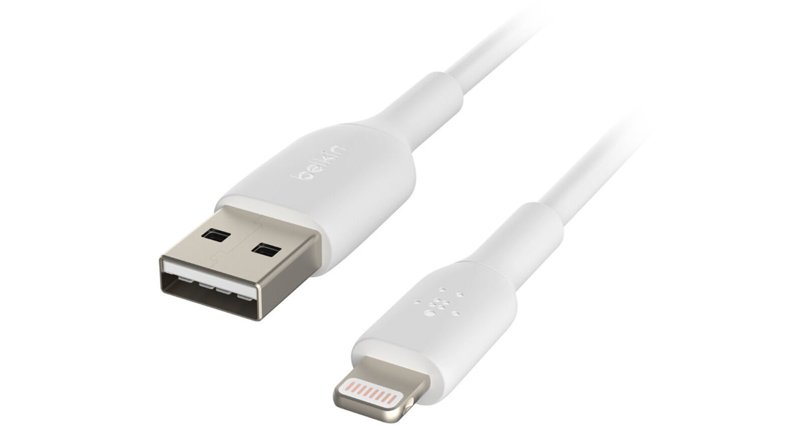 Belkin Boost Charge Lightning to USB-A Cable CAA001BT1MWH2PK B&H