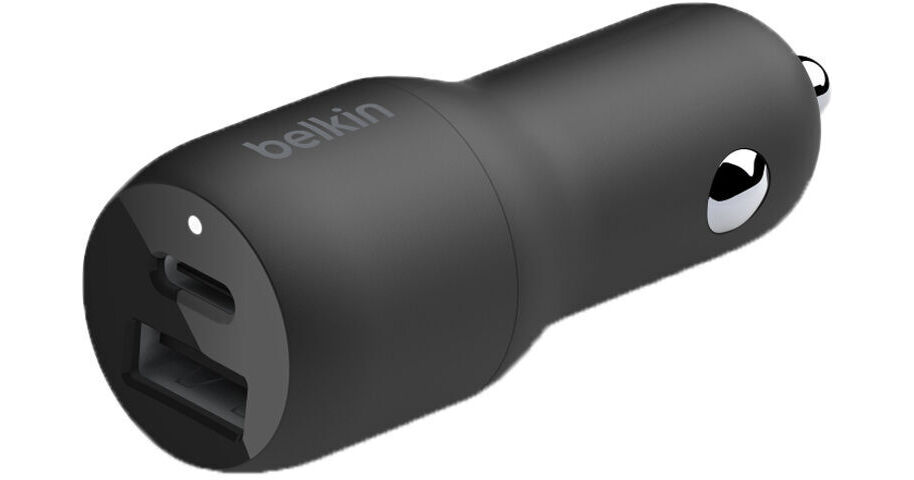 Belkin Dual Car Charger with PPS and USB-C Cable CCB004BT1MBK-B6