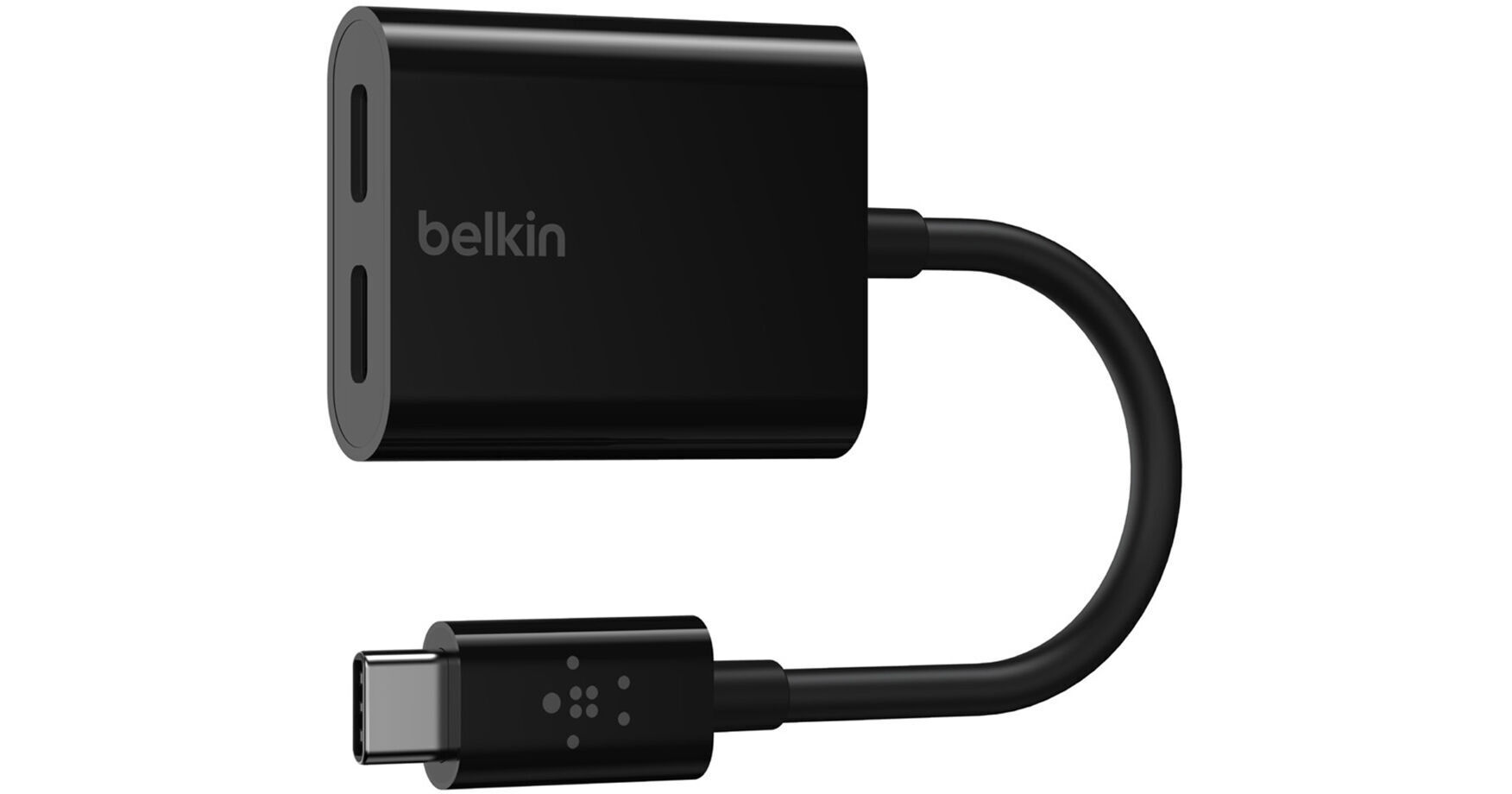 Belkin USB Type-C Audio & Charge Adapter F7U081BTBLK B&H Photo