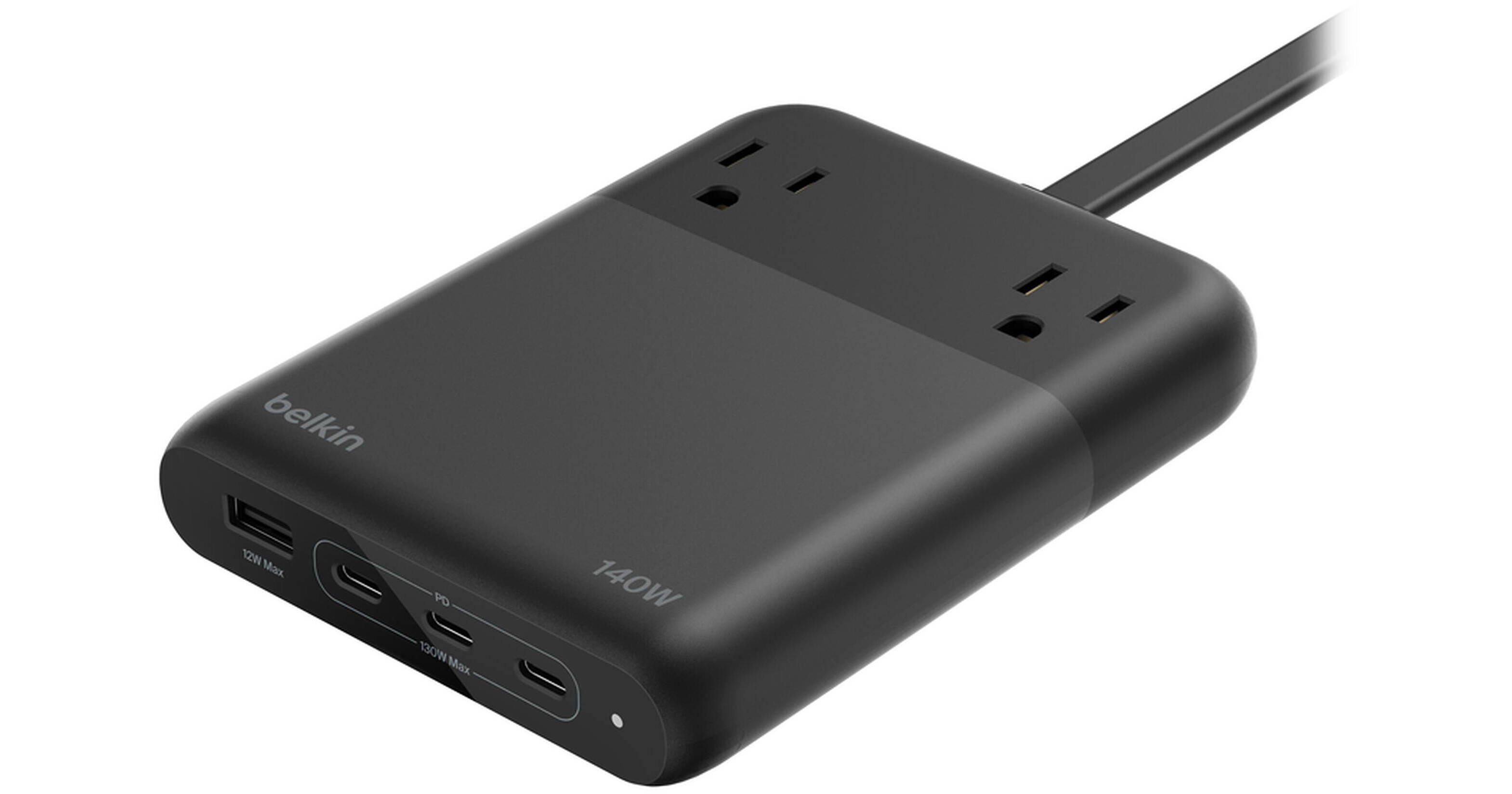 Belkin 2-Outlet Charging Station (140W) SRZ003TT5 B&H Photo Video