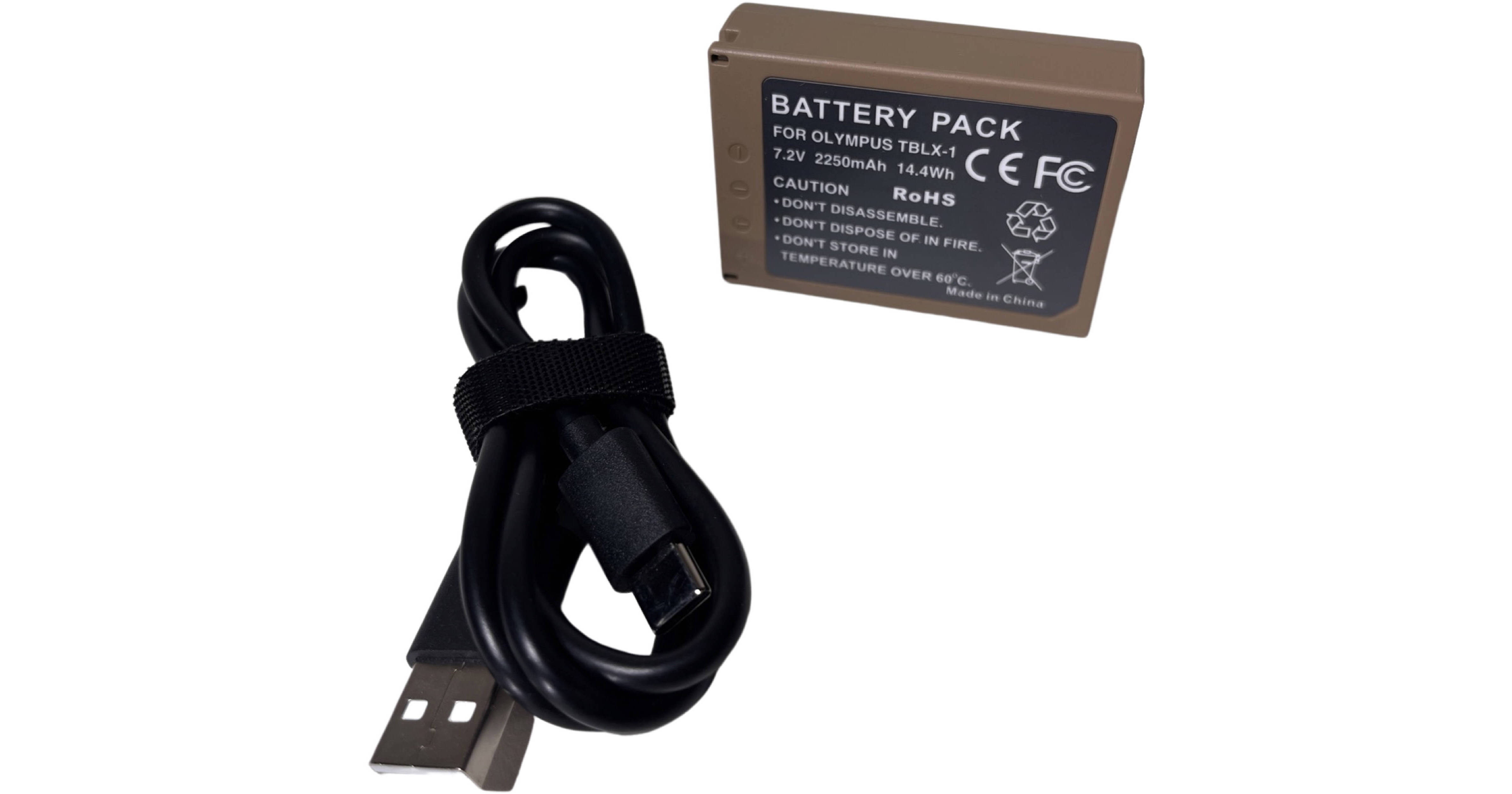 Bescor BLX-1 Type Lithium-Ion Battery with USB-C Charging BLX1UB