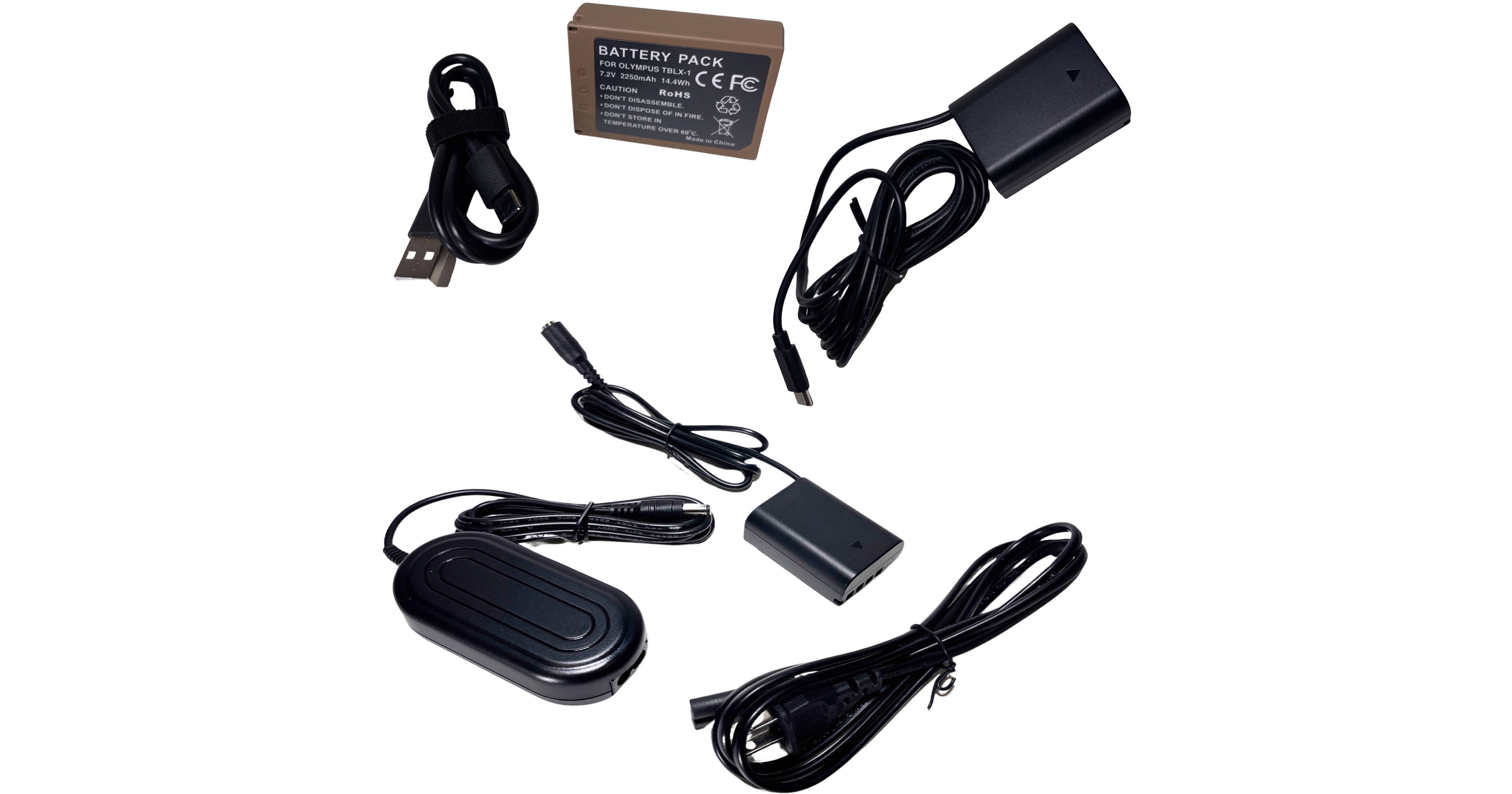 Bescor BLX-1 Dummy Battery for USB-C Sources and BLX-1