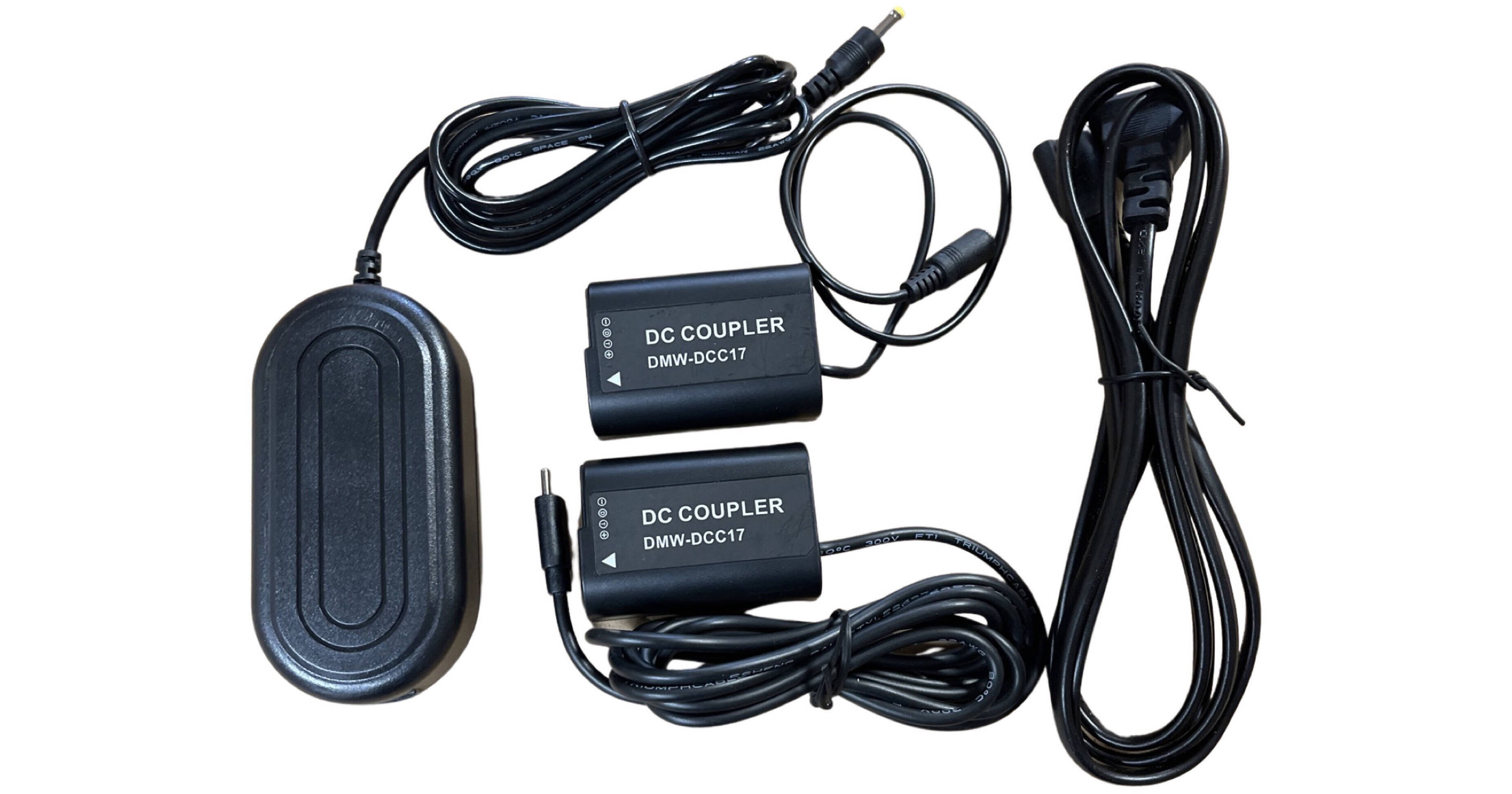 Bescor DMW-BLK22 Dummy Battery with USB-Type C & AC DMWBLK22X