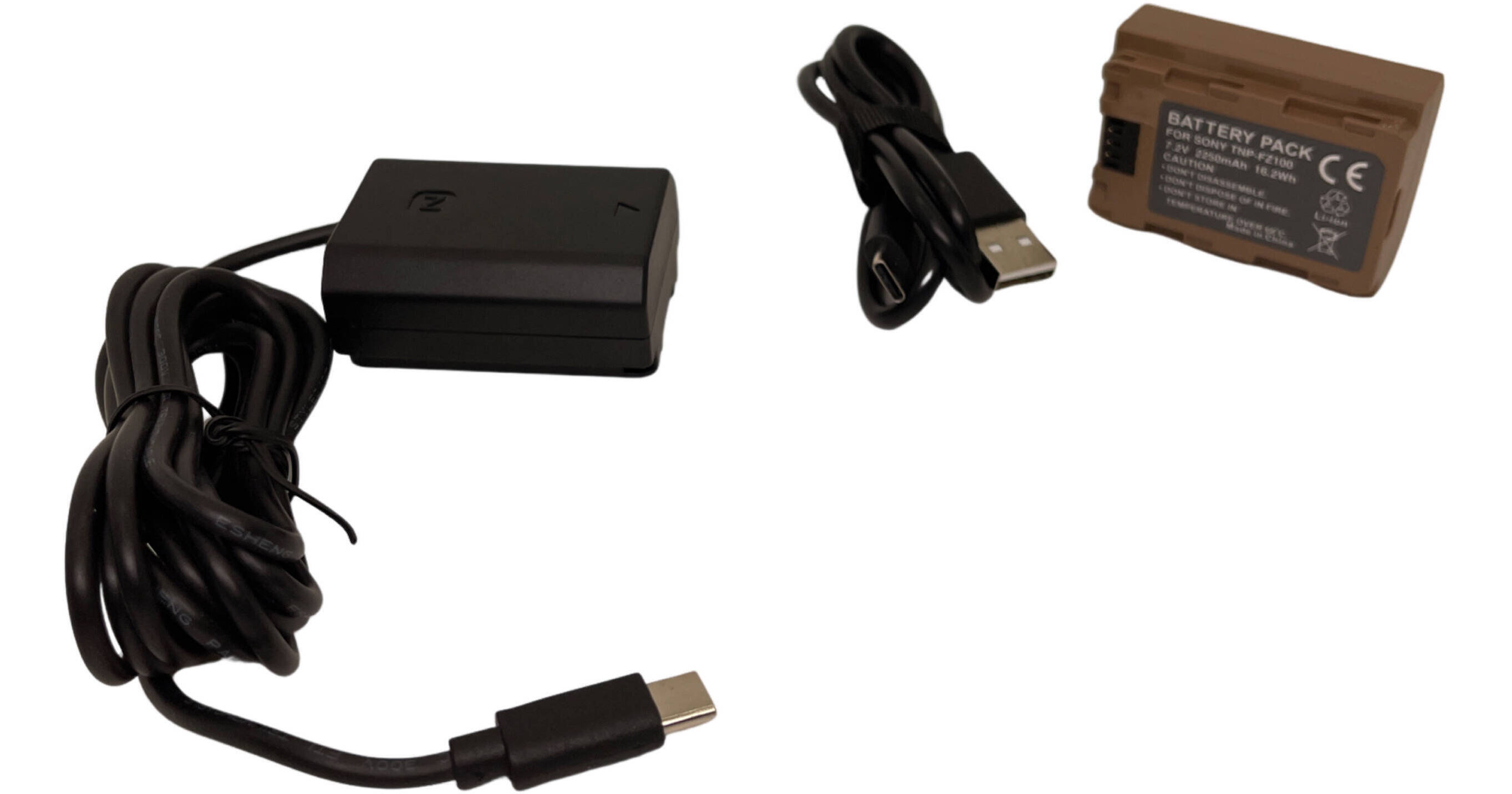 Bescor NP-FZ100 Type Lithium-Ion Battery and Dummy FZ100USBCK