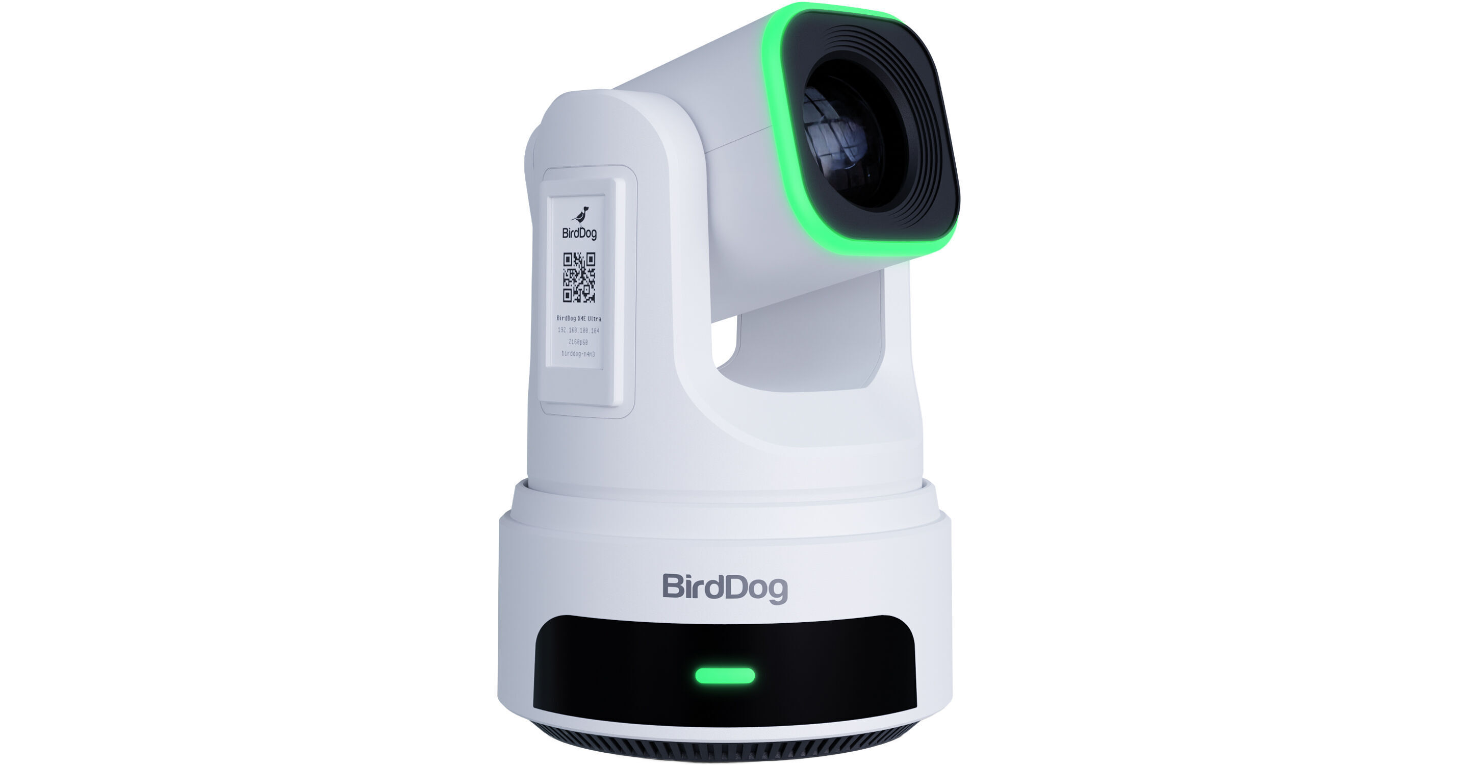 BirdDog X4E Ultra PTZ Camera with AI Tracking (White) BDX4EUW