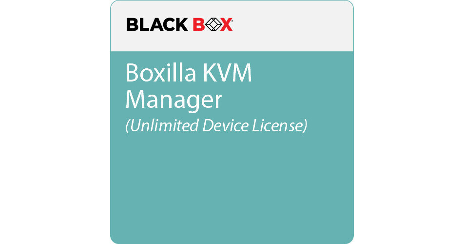 Black Box Boxilla KVM Manager with Unlimited Device BMAMGR-ULT