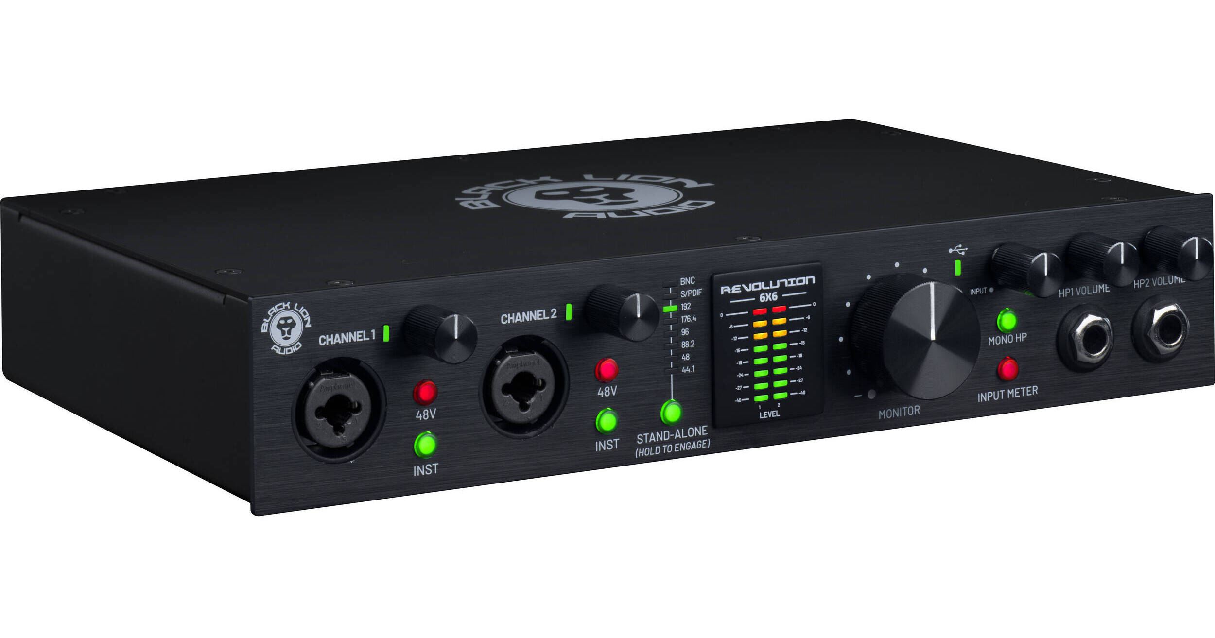 Black Lion Audio Revolution 6x6 Dual USB-C Audio REVOLUTION 6X6