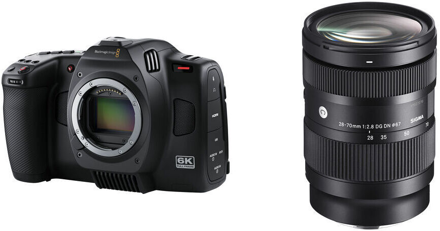 Blackmagic Design Blackmagic Design Cinema Camera 6K and 28-70mm