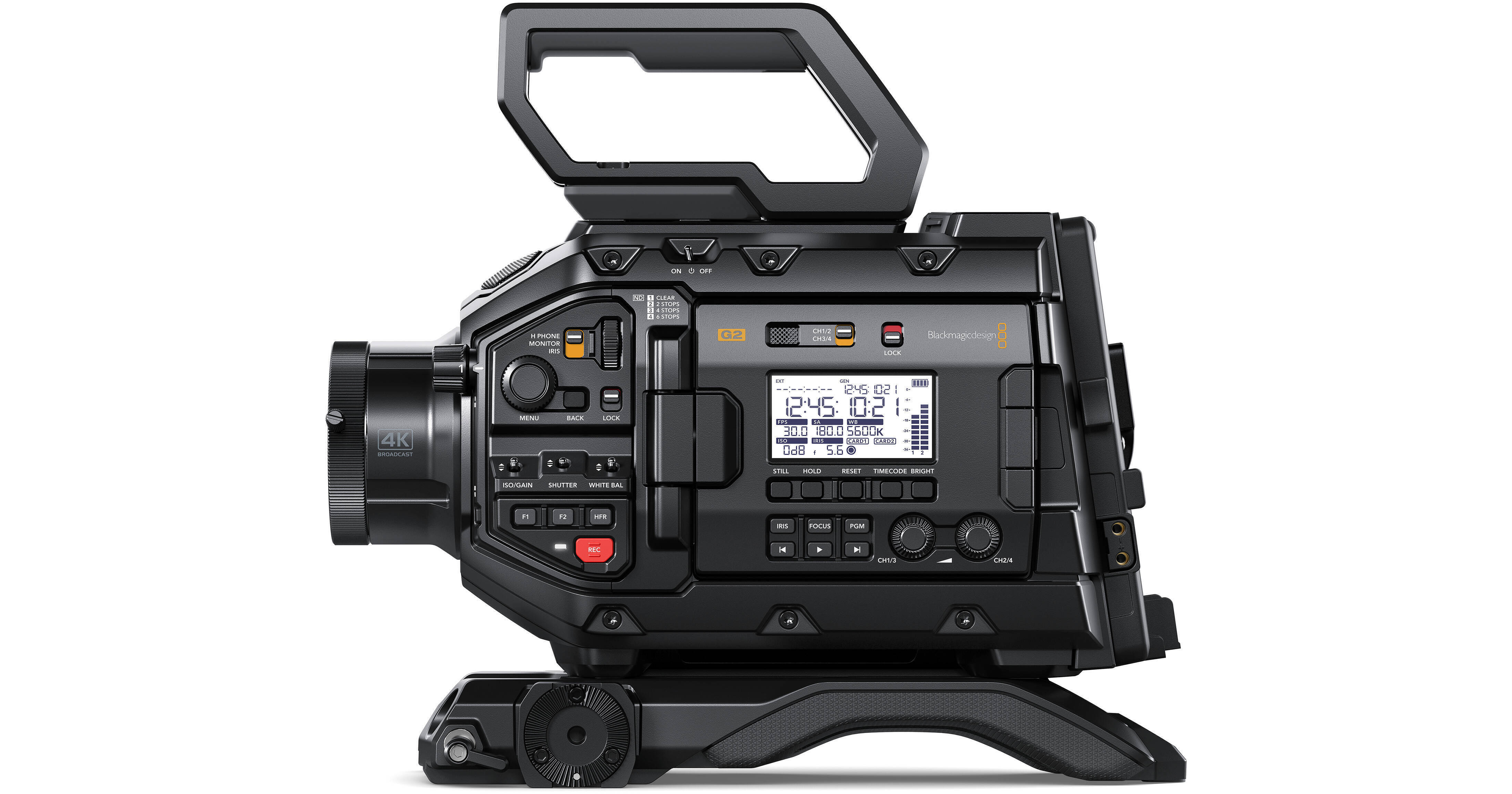 Used Blackmagic Design URSA Broadcast G2 Camera CINEURSAMWC6KG2