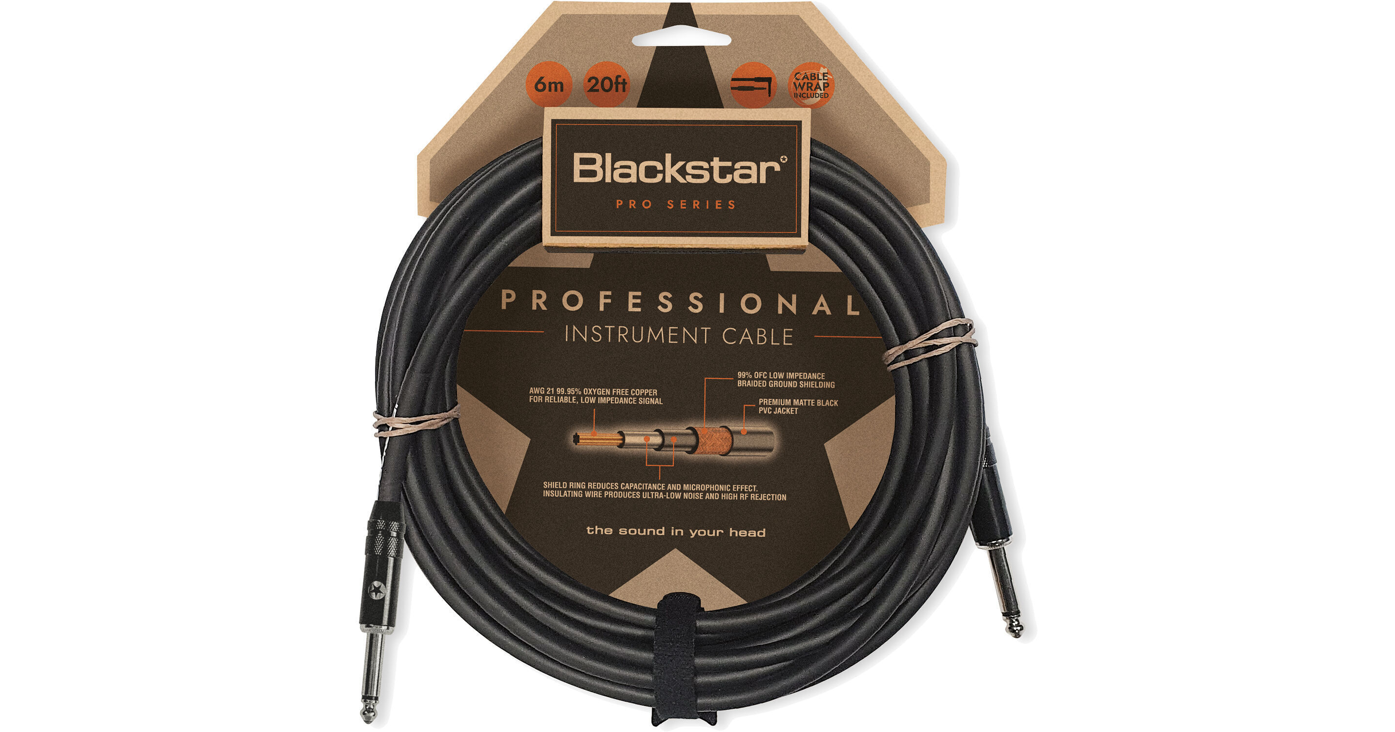 Blackstar Professional 1/4" Straight to Straight