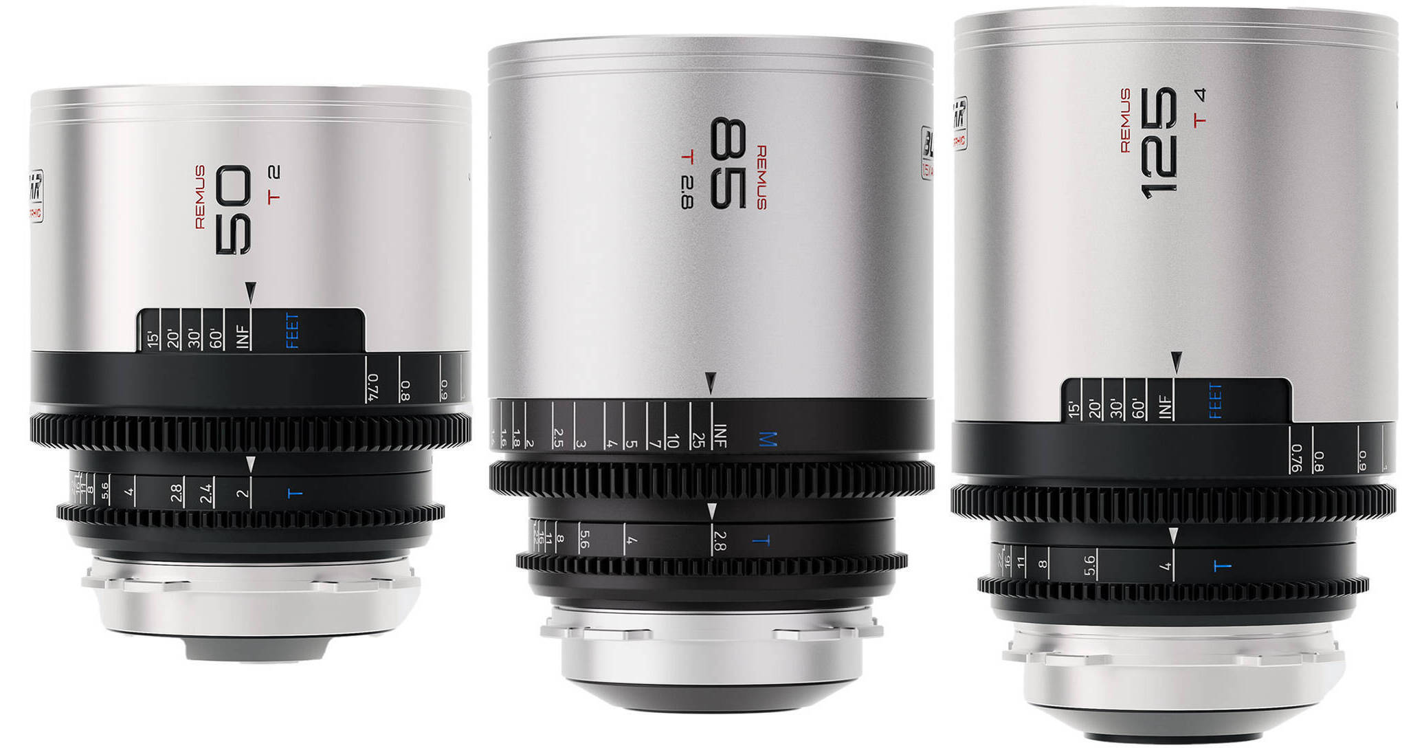 BLAZAR LENS Remus 50/85/125mm 1.5x Full-Frame RE-3LB-PLS B&H