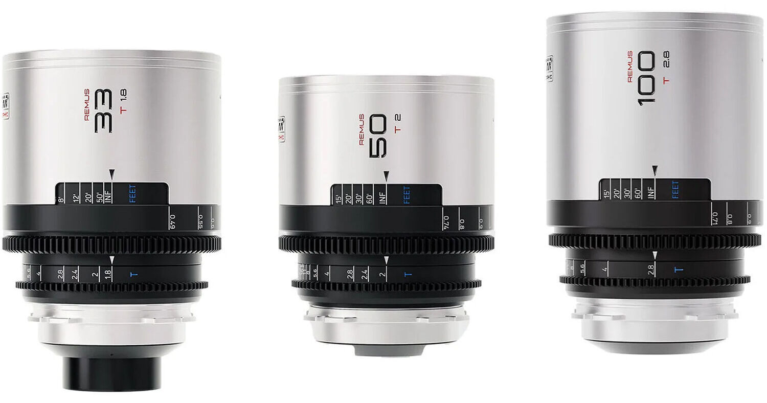 BLAZAR LENS Remus 1.5x Full-Frame Anamorphic 33, 50, RE-3LD-PLS
