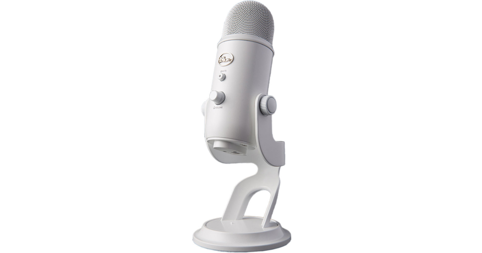 Used Blue Yeti USB Microphone (Whiteout) 988-000104 B&H Photo