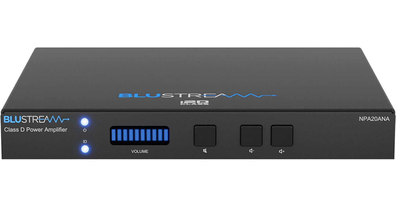 Blustream NPA20ANA Analog Audio Networked Power Amplifier