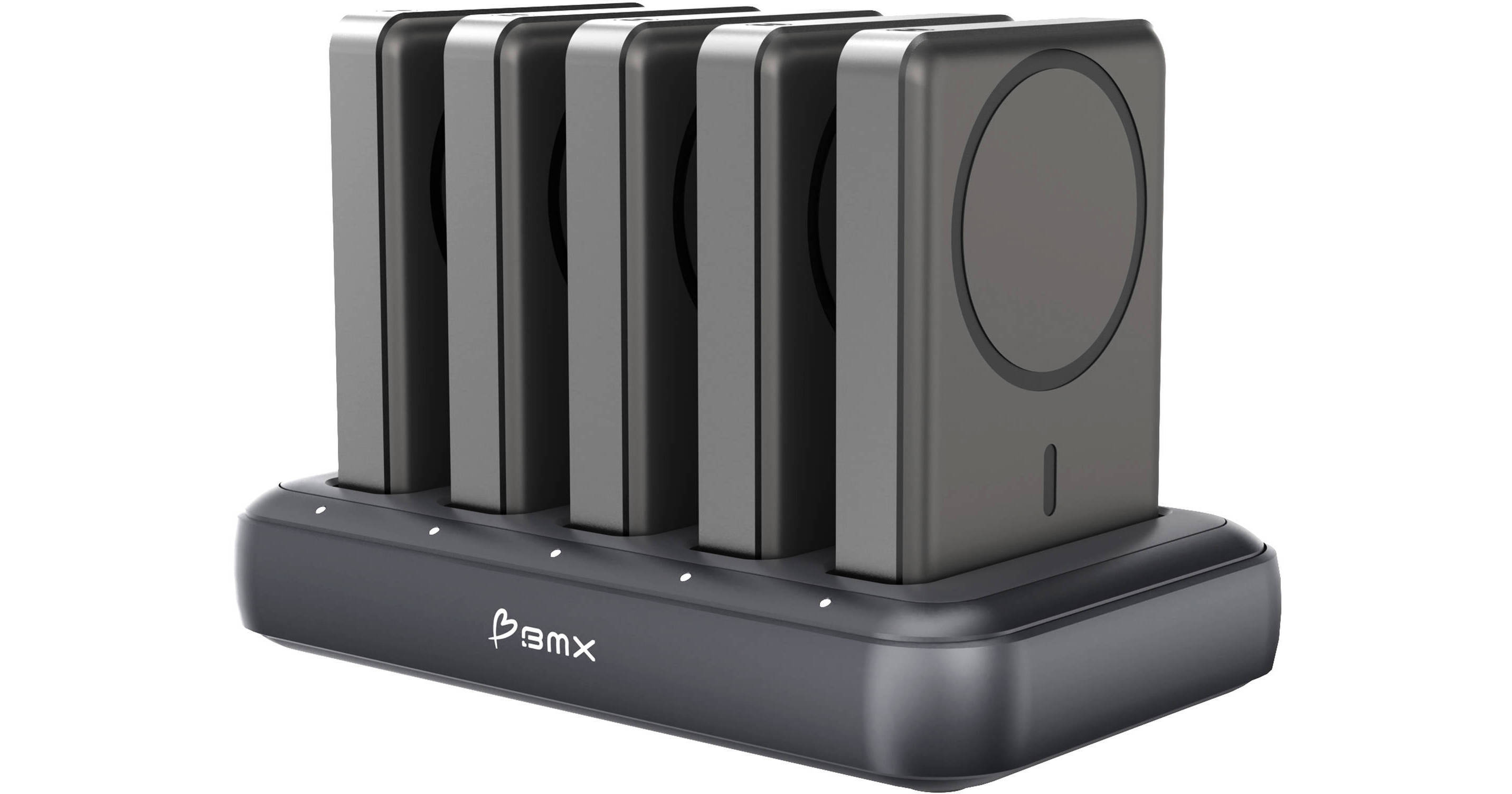 BMX 5-Bay Charging Dock for 5K/10K SolidSafe Power C987-5B-BL-B