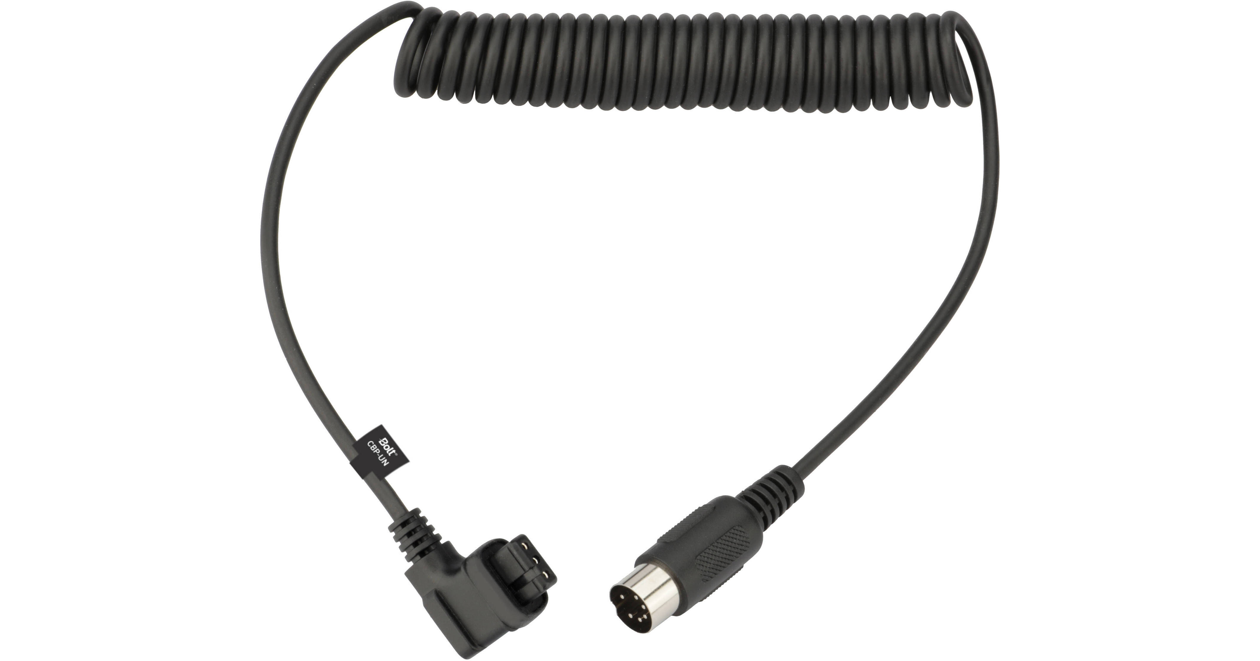 Bolt CBP-UC Power Cord for Canon Hot Shoe Flashes CBP-UC B&H