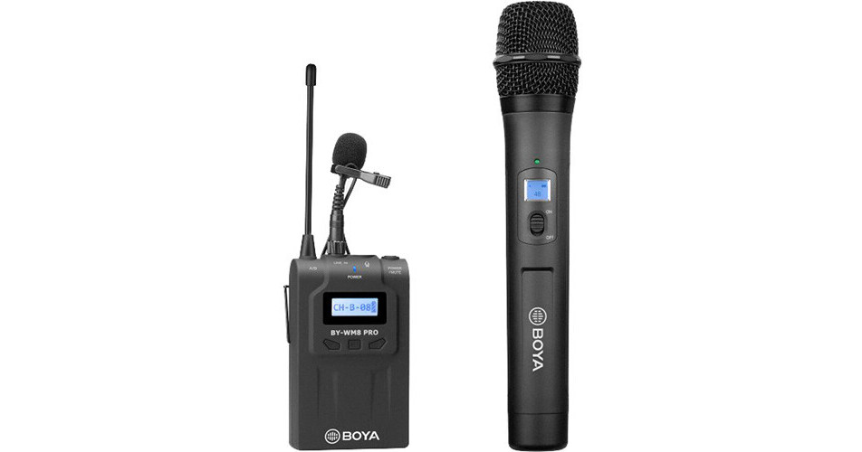 BOYA BY-WM8 PRO-K3 Camera-Mount Wireless Handheld BY-WM8 PRO-K3
