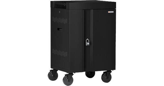 Bretford CUBE Cart Mini (24 Devices, Black Pumice) TVCM24PAC-BP