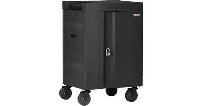 Bretford 24-Unit Mini Cube Cart - Charcoal TVCM24PAC-CK B&H