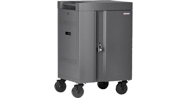 Bretford 24-Unit Mini Cube Cart - Platinum TVCM24PAC-PM B&H