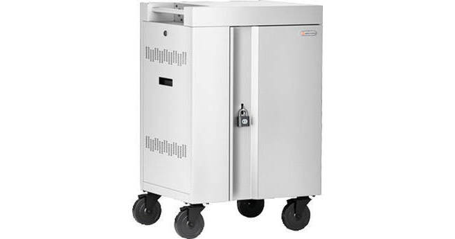 Bretford CUBE Cart Mini Pre-Wired TVCM24USBC-AW B&H Photo Video
