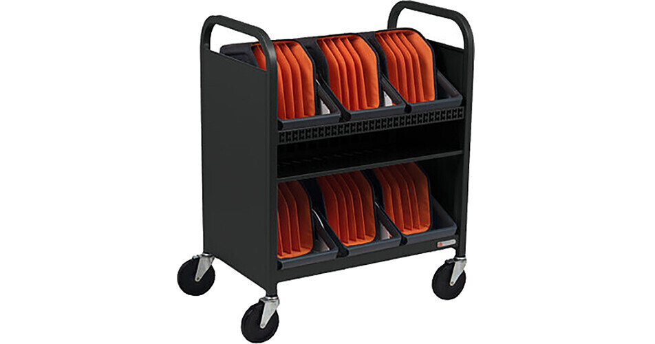 Bretford CUBE Transport Cart with Caddies TVCT30CAD-90DMA B&H