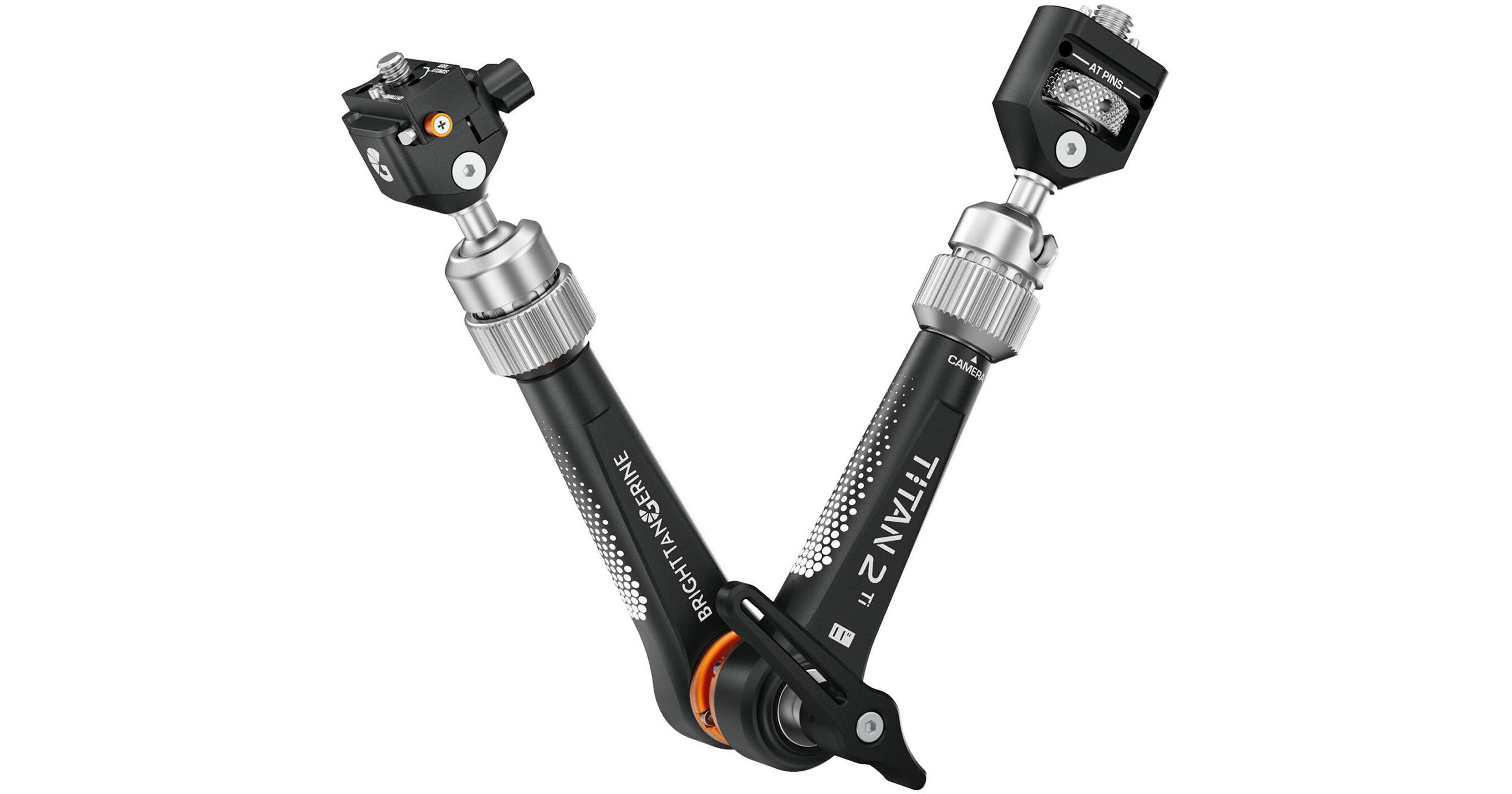 Bright Tangerine Titan Arm 2 Ti with 3/8"-16 B3000.0035 B&H