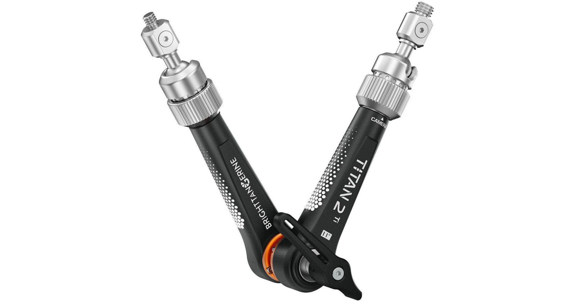 Bright Tangerine Titan Arm 2 Ti with 3/8"-16 to B3000.0042 B&H