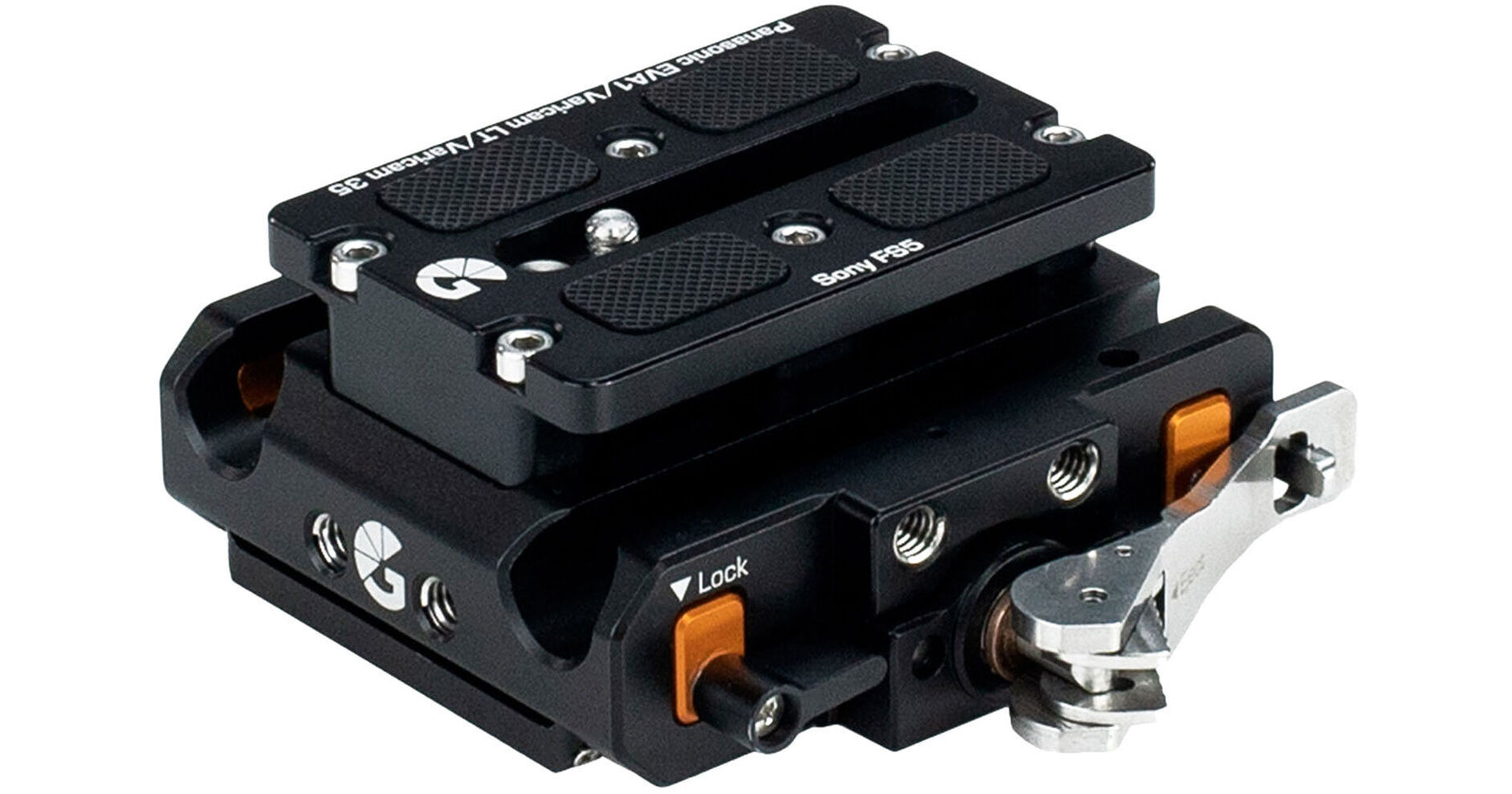 Bright Tangerine LeftField 3 Quick Release Baseplate B4004.0115
