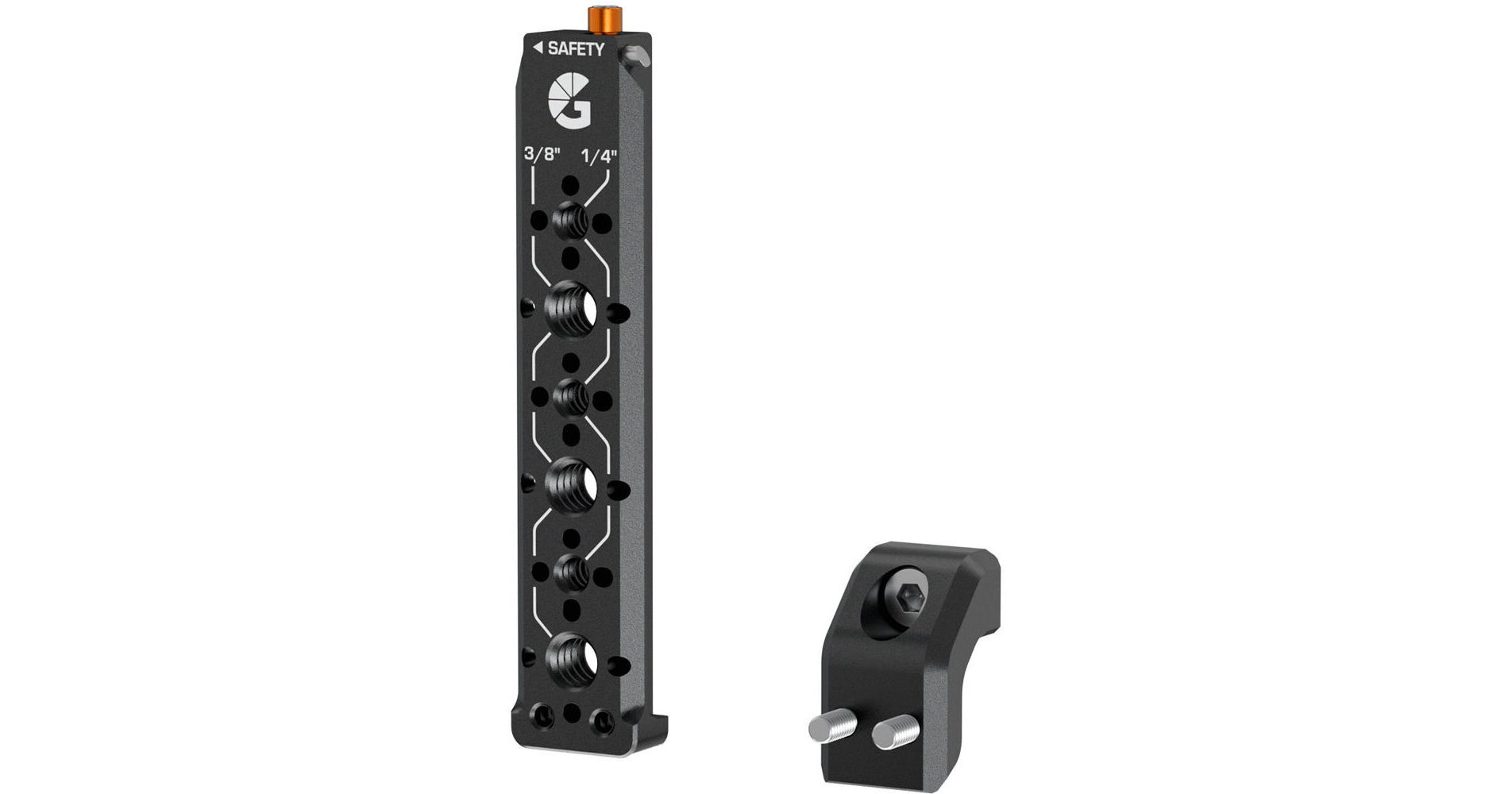 Bright Tangerine NATO Cheese Stick Mount Kit (1/4"-20)