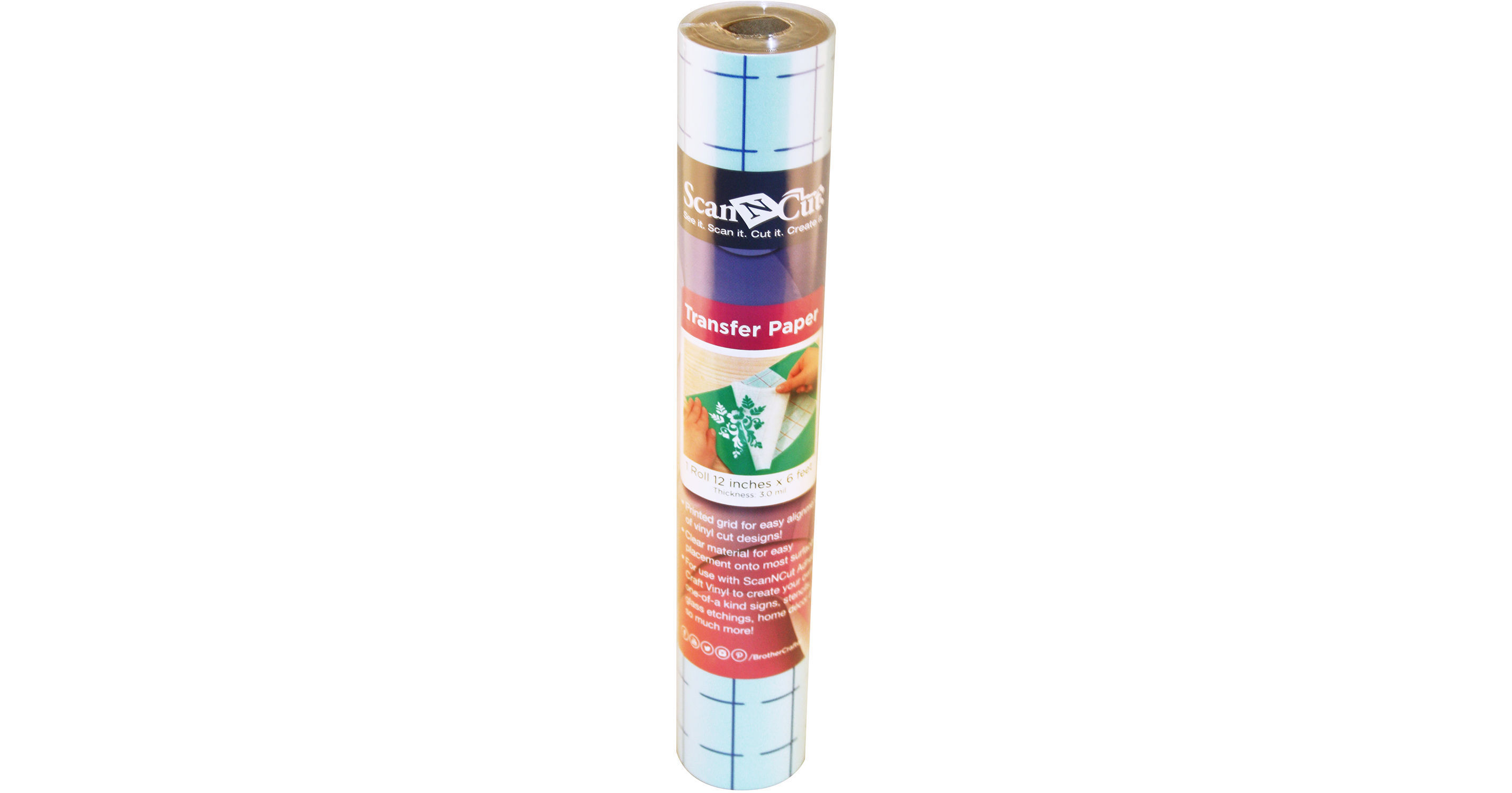 Brother Adhesive Transfer Paper with Grid for ScanNCut