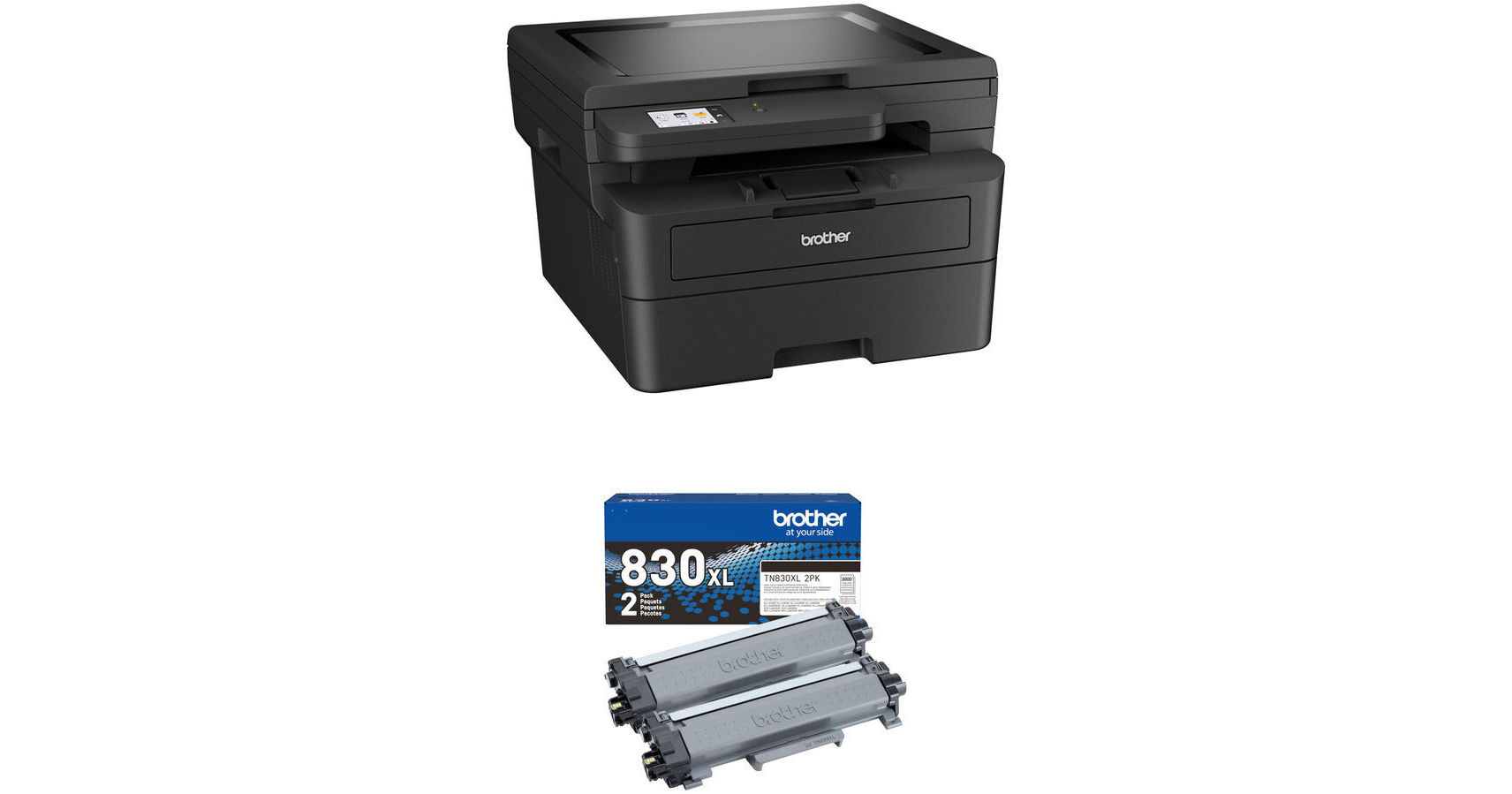 Brother HL-L2480DW Multifunction Monochrome Laser Printer with