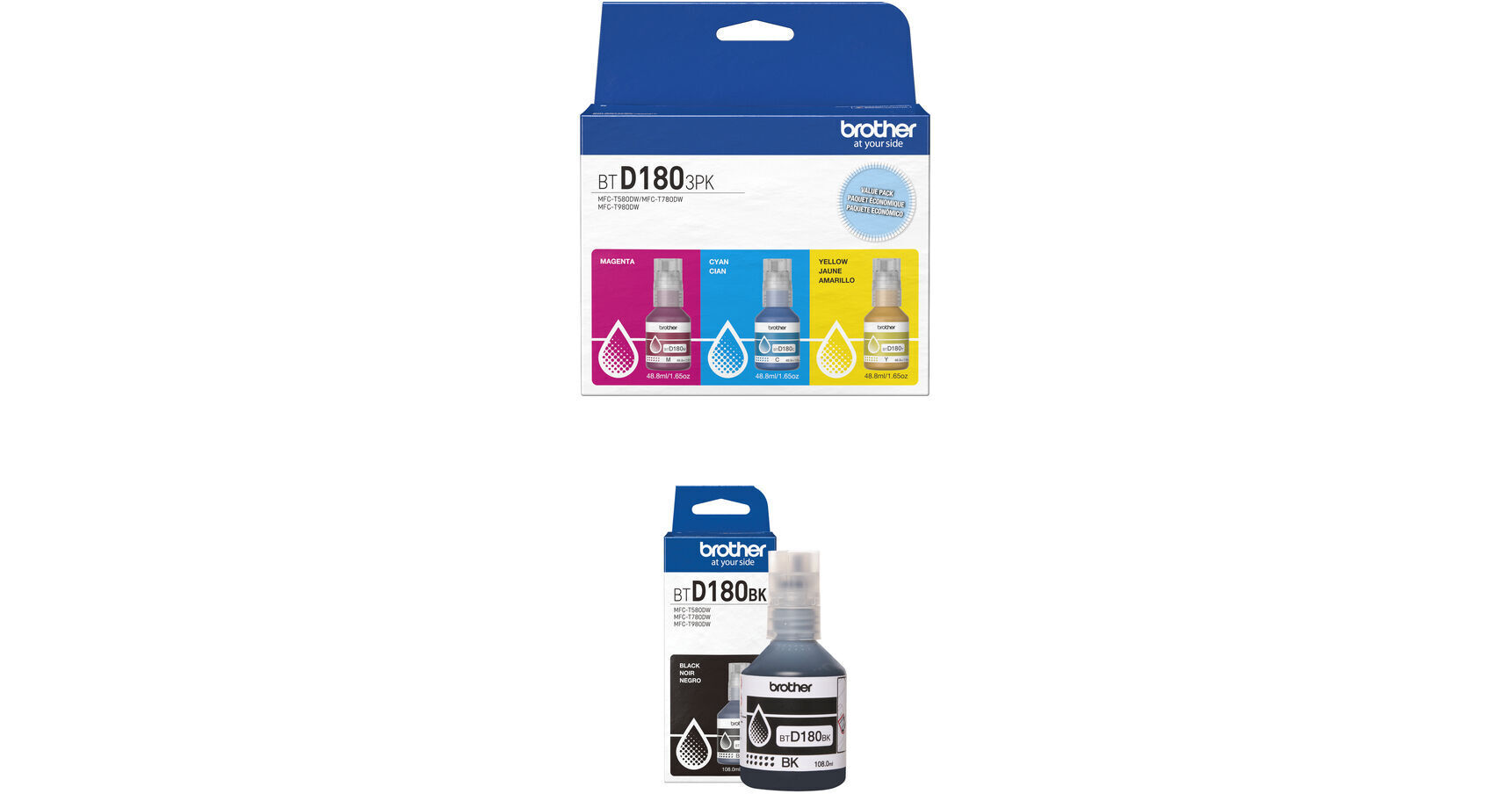 Brother INKvestment Tank High-Yield Ink Bottle Kit B&H Photo