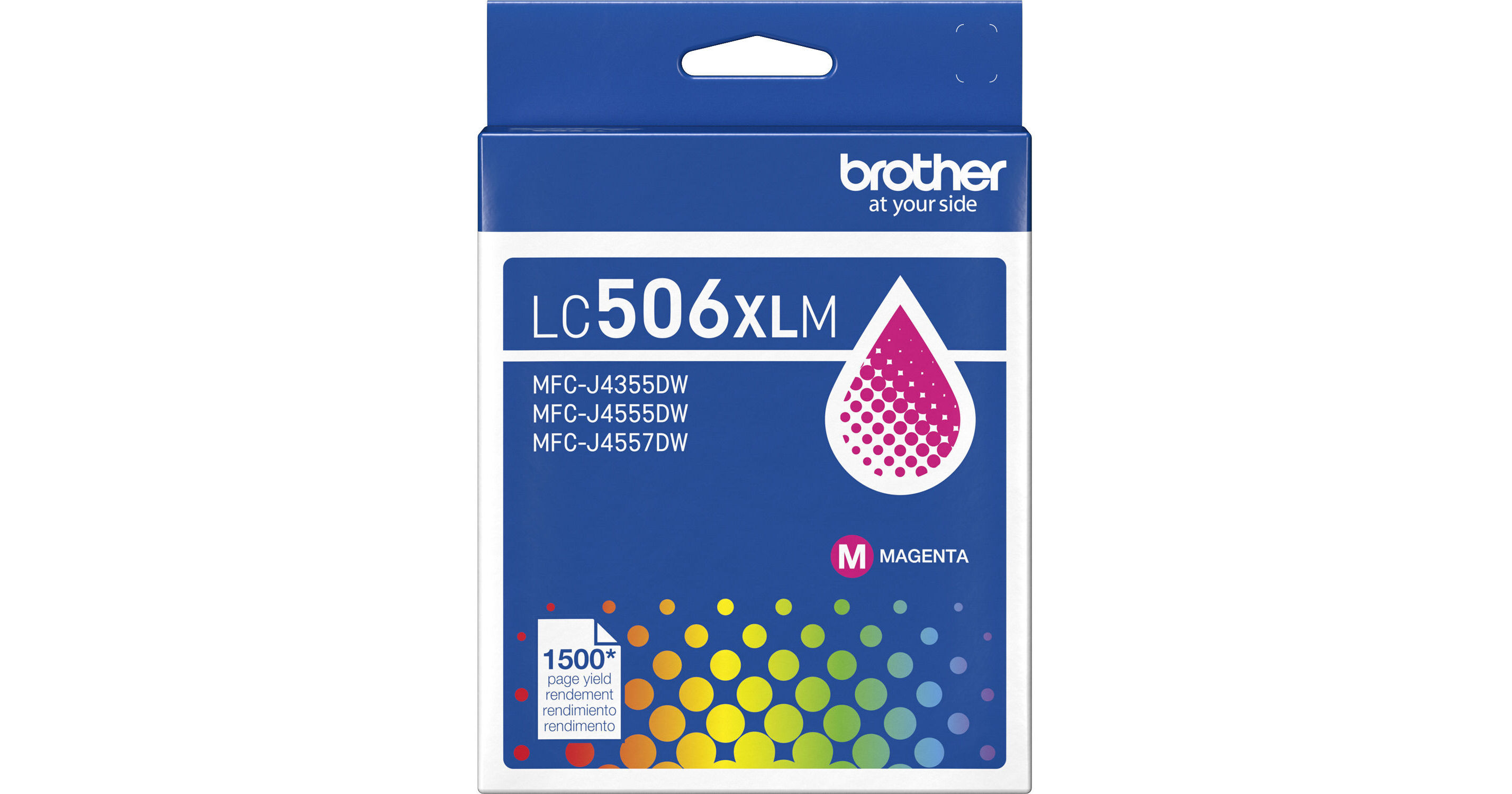Brother High-Yield Magenta Ink Cartridge LC506XLM B&H Photo Video