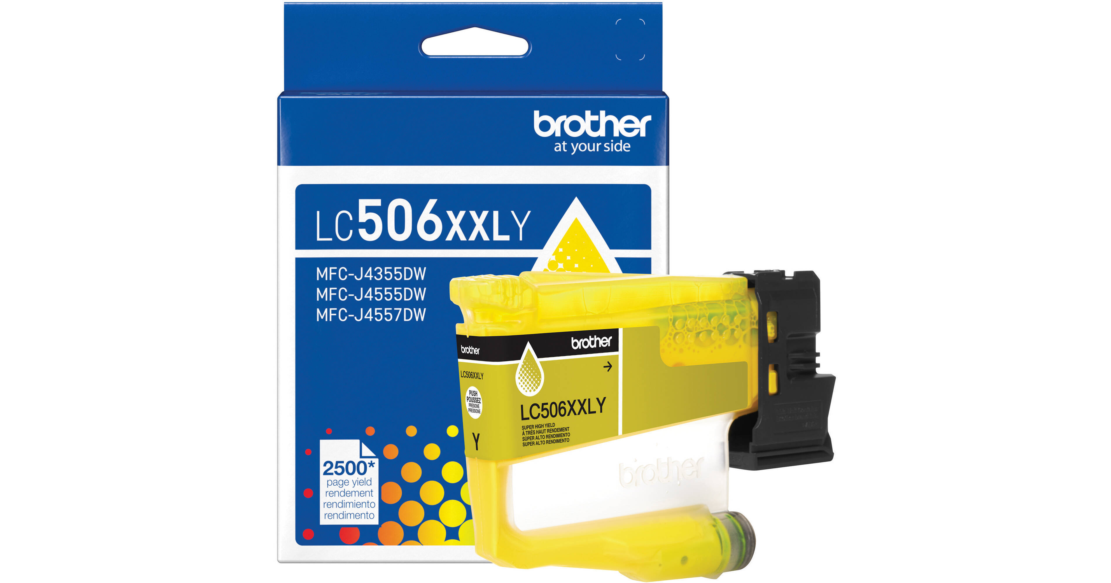 Brother Super High-Yield Yellow Ink Cartridge LC506XXLY B&H