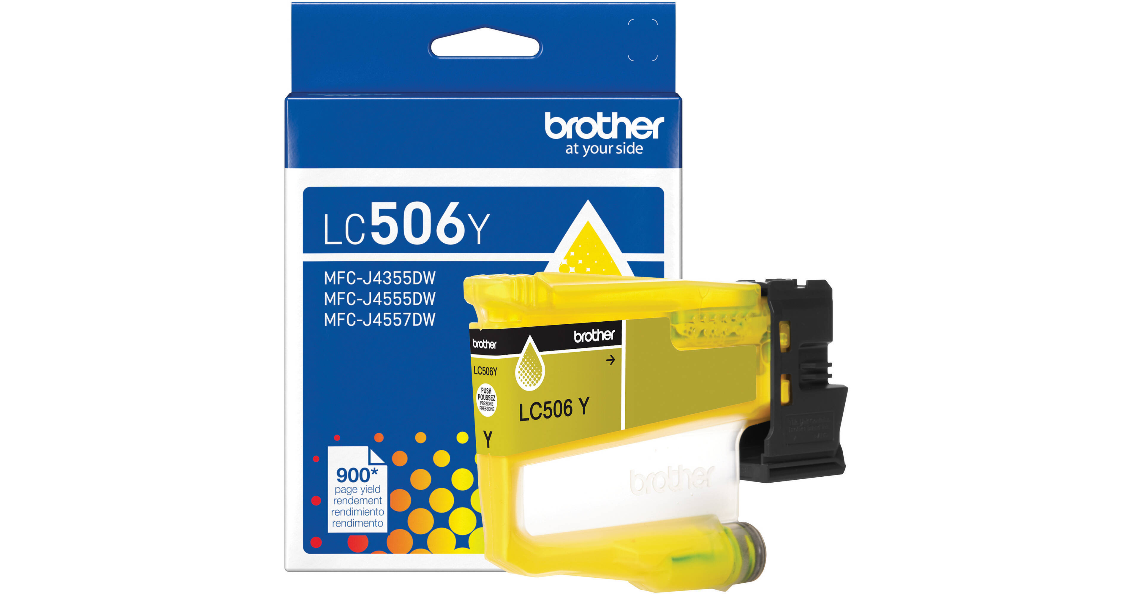 Brother Standard-Yield Yellow Ink Cartridge LC506Y B&H Photo