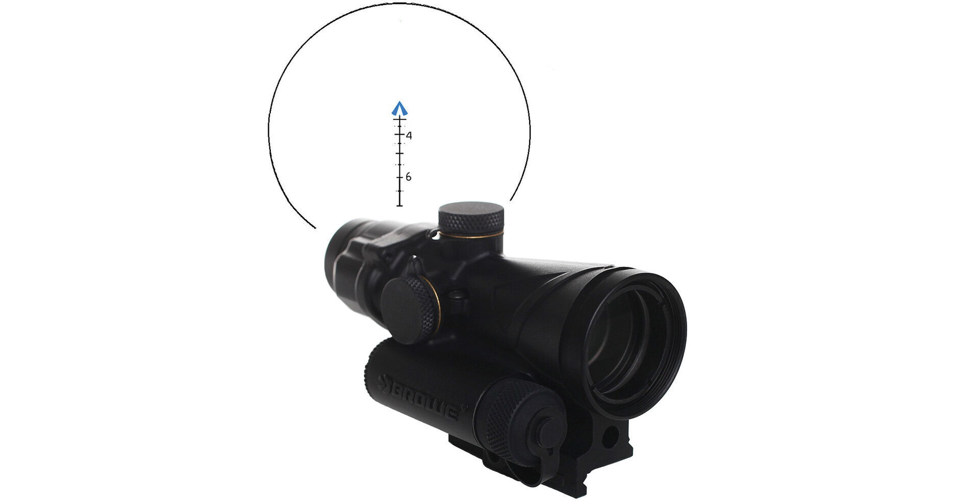 BROWE 4x32 Tactical Optic Riflescope BTO-005B B&H Photo Video
