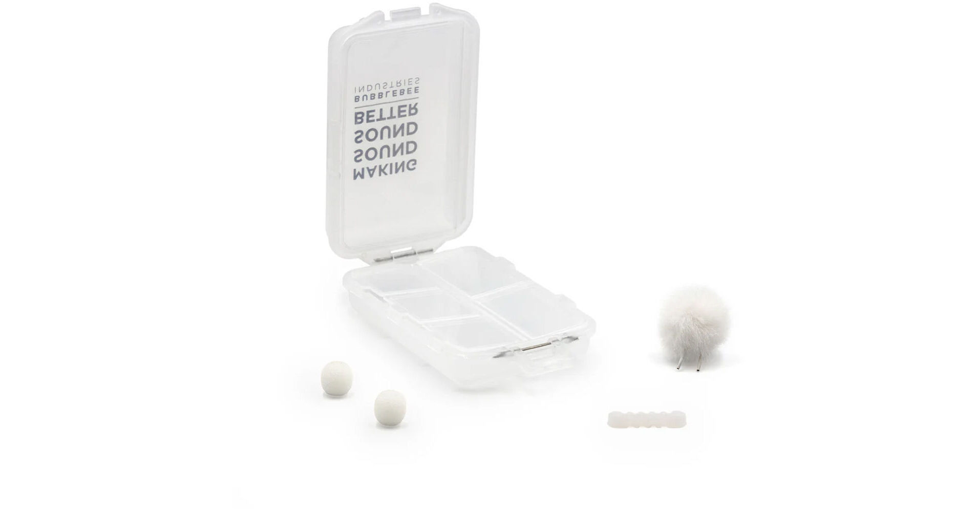 Bubblebee Industries The Outdoor Mic Kit BBI-OMK-DWLP-WH B&H