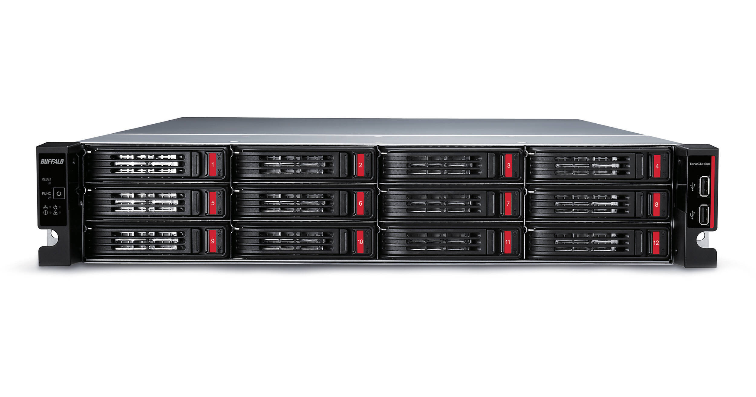 Buffalo TeraStation 51220RH 64TB 12-Bay Rackmount TS51220RH6404