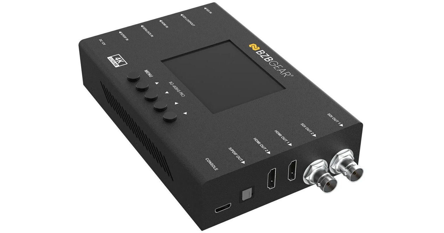 BZBGEAR BG-4KBHS-PRO 12G/6G/3G/HD-SDI & HDMI Cross BG-4KBHS-PRO