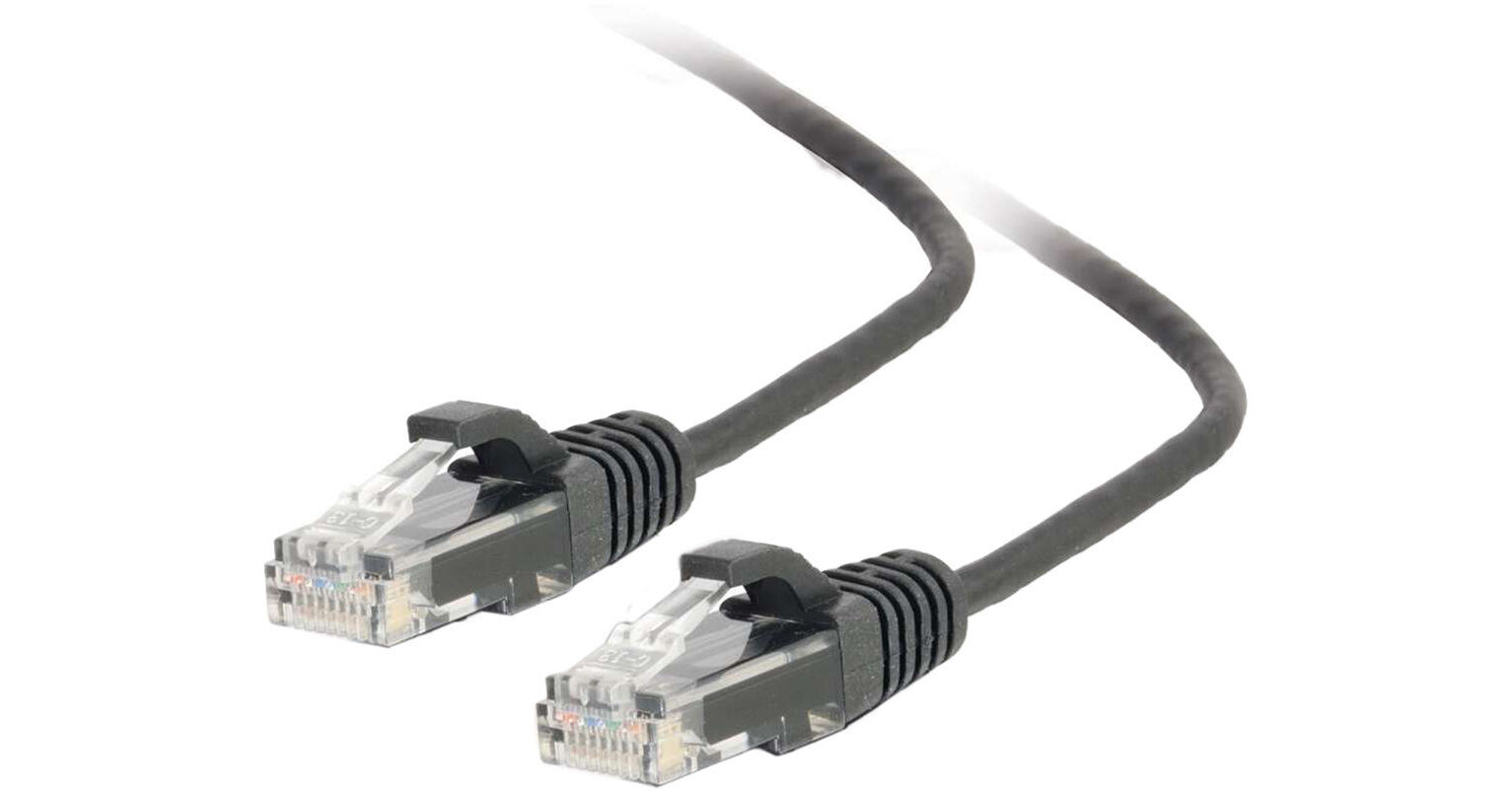 C2G RJ45 Male to RJ45 Male Cat 5e Slim Patch Cable 01067 B&H