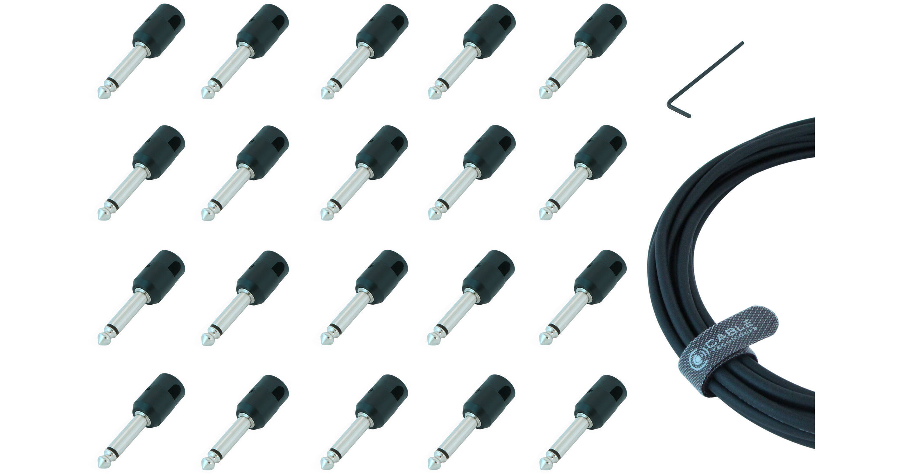 Cable Techniques DIY Pedalboard Cable Kit CT-14PB-DIY-L20K B&H