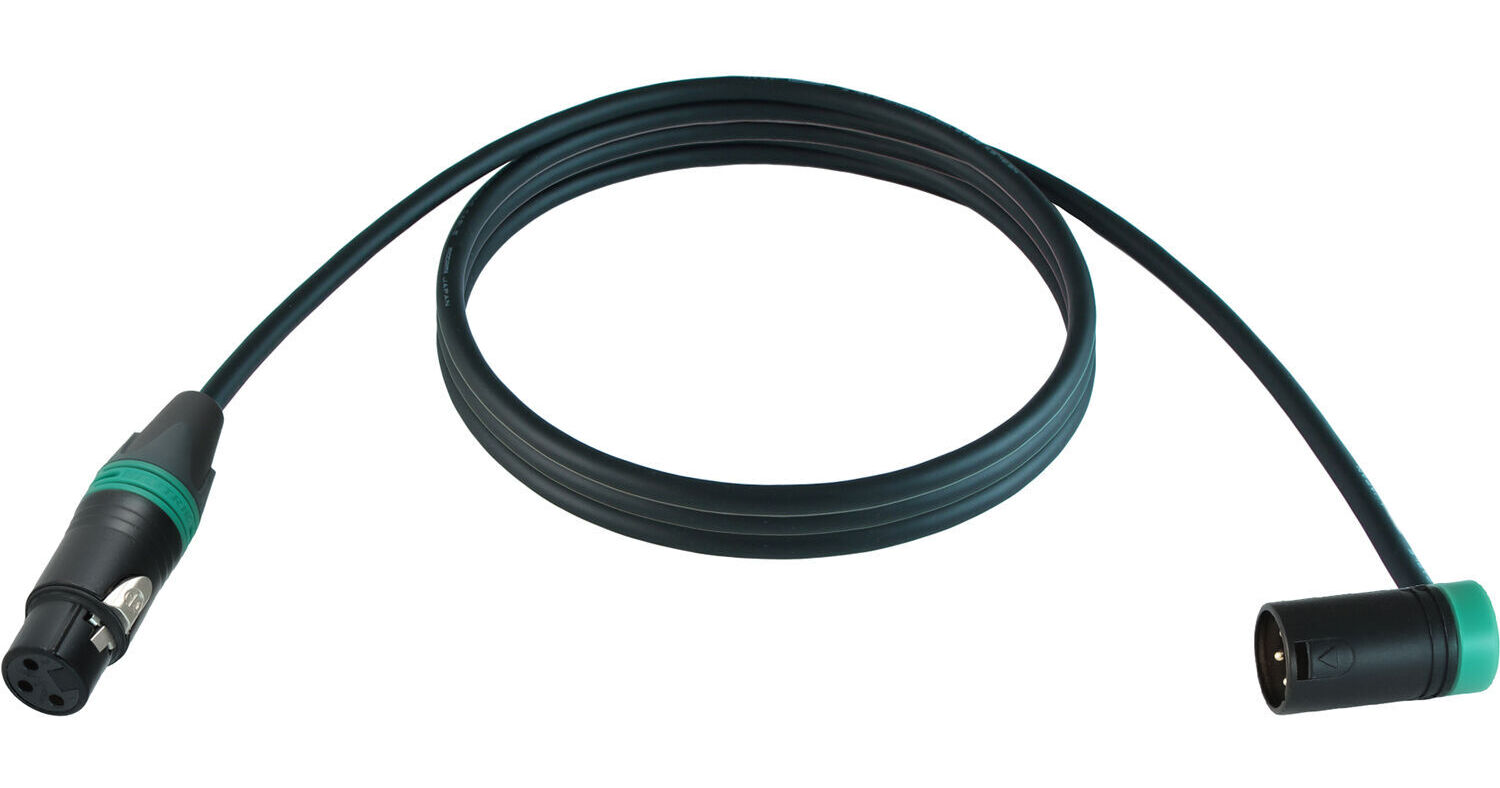 Cable Techniques 10' Straight XLR3F to Low-Profile CT-SSX-SR-10G
