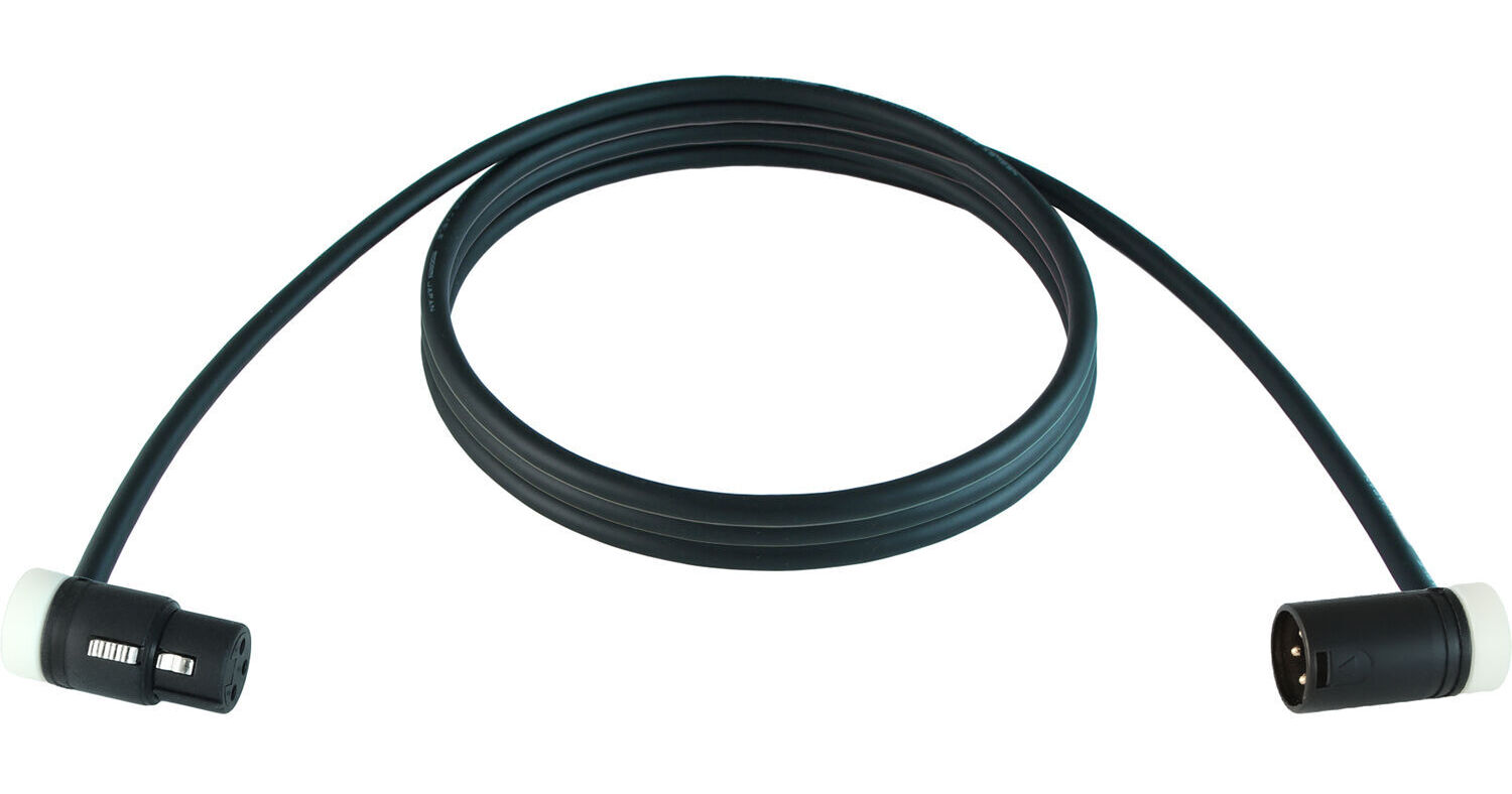 Cable Techniques 15'Low-Profile Right-Angle XLR-3F