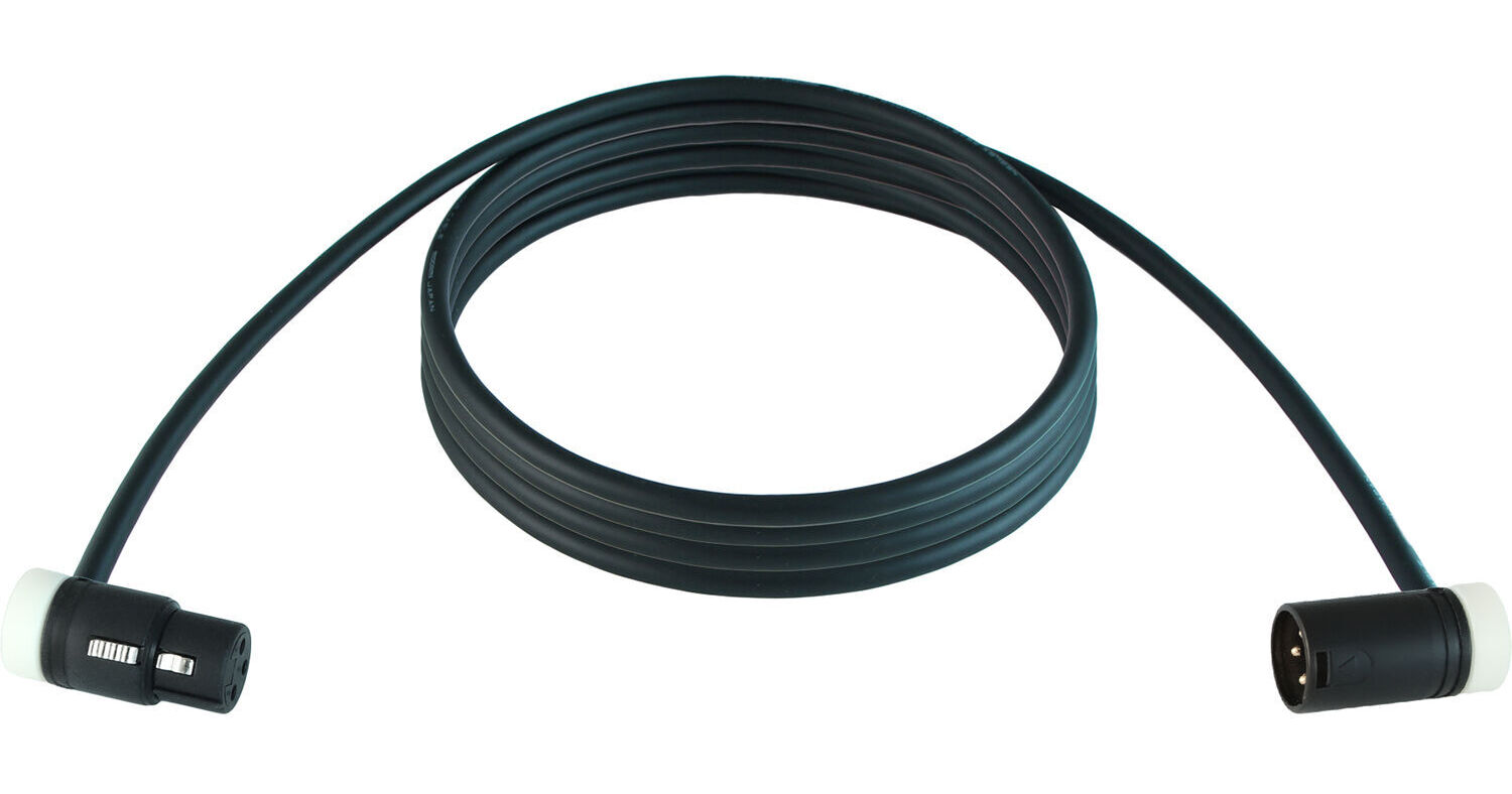 Cable Techniques 25'Low-Profile Right-Angle XLR-3F